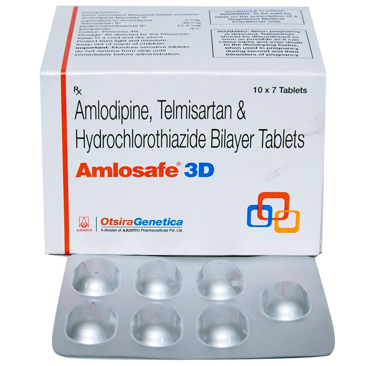 Amlosafe 3D Tablet 7's Price, Uses, Side Effects, Composition - Apollo ...