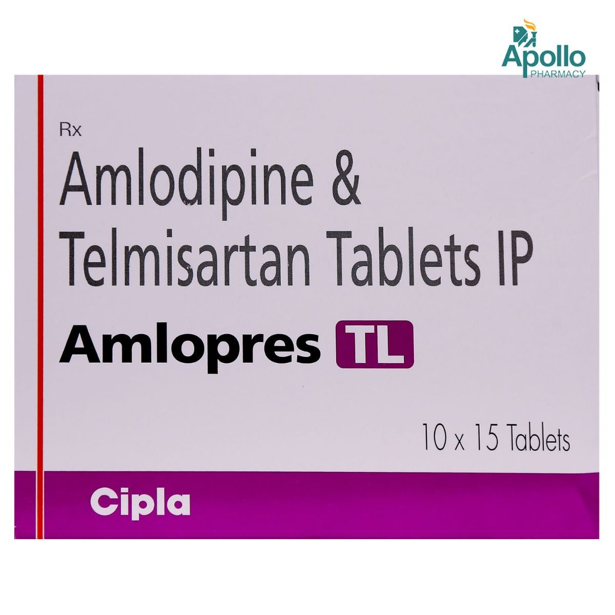 Amlopres T Tablet 10's Price, Uses, Side Effects, Composition - Apollo ...