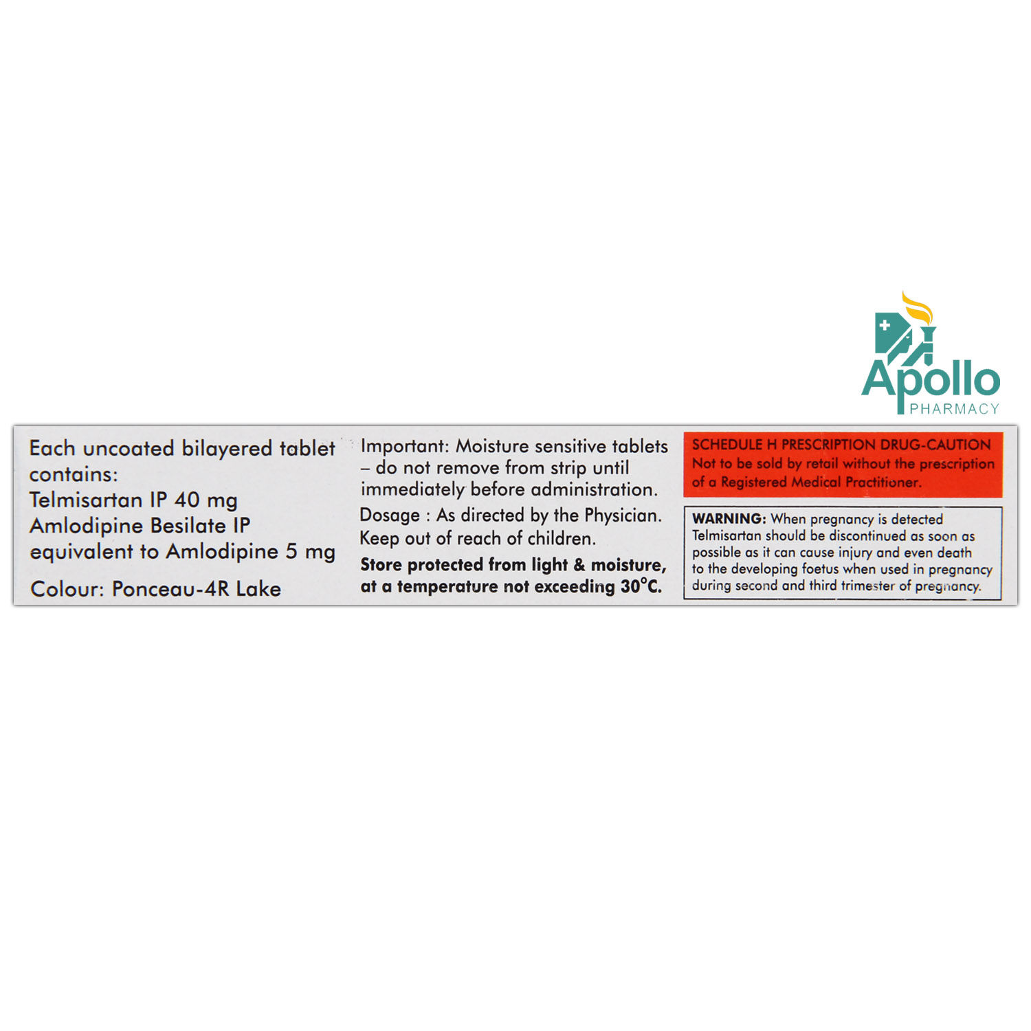 Amlong TL 40 Tablet 10's Price, Uses, Side Effects, Composition ...