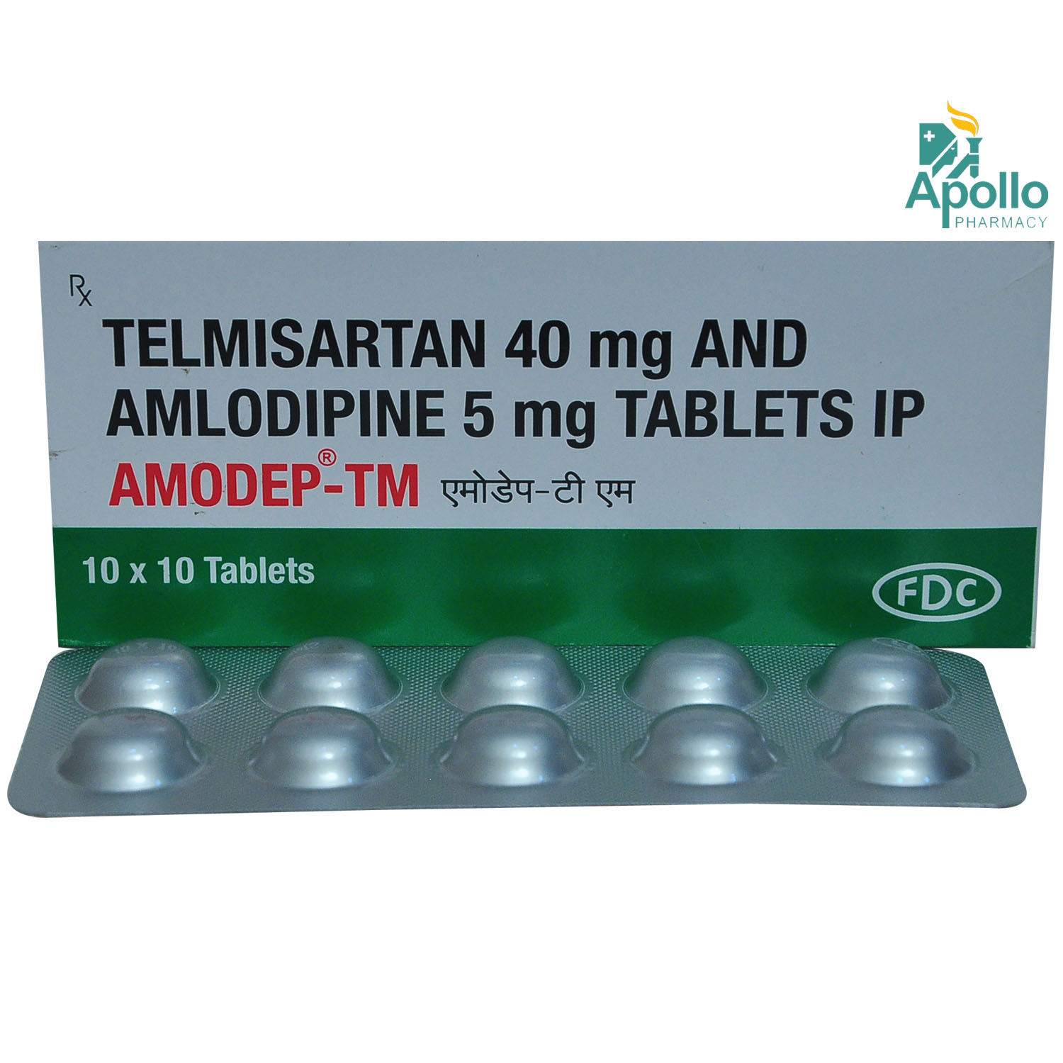 Amodep TM Tablet 10's Price, Uses, Side Effects, Composition - Apollo ...