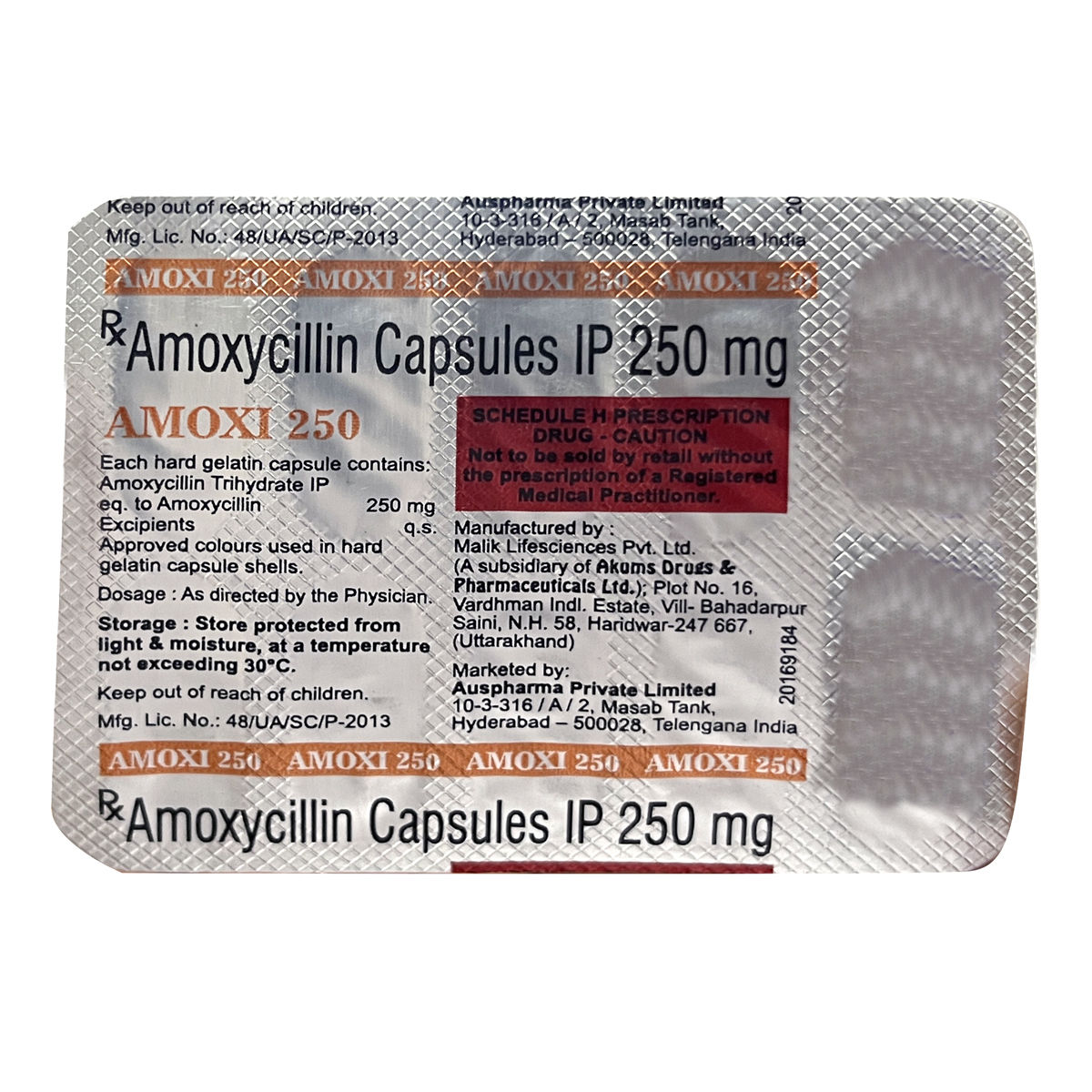 Amoxi 250 Capsule 10's Price, Uses, Side Effects, Composition - Apollo ...