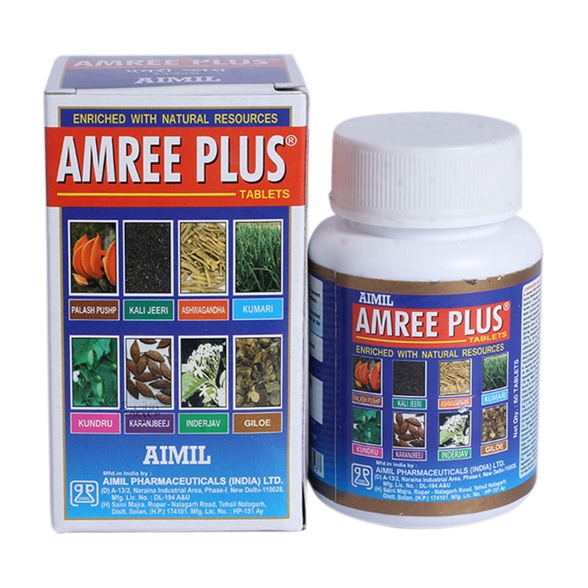 Amree Plus Tablet 60's Price, Uses, Side Effects, Composition - Apollo ...