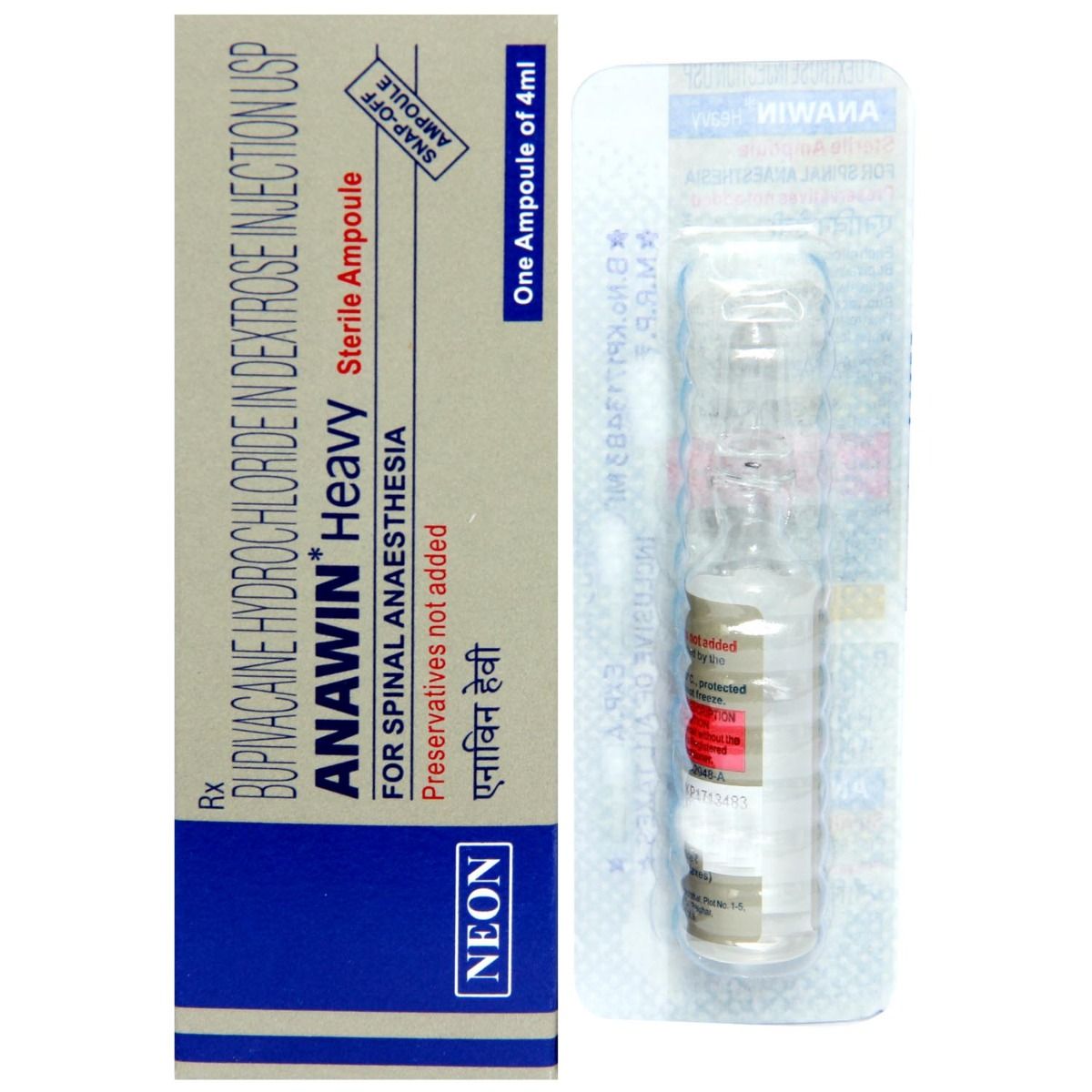 ANAWIN HEAVY 5% AMP 4ML Price, Uses, Side Effects, Composition - Apollo ...