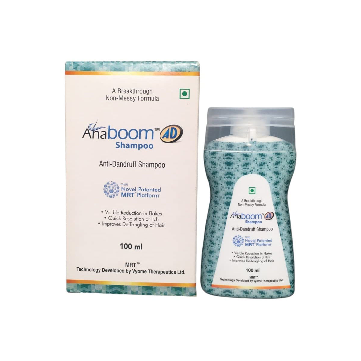 Anaboom AD Shampoo, 100 ml Price, Uses, Side Effects, Composition ...