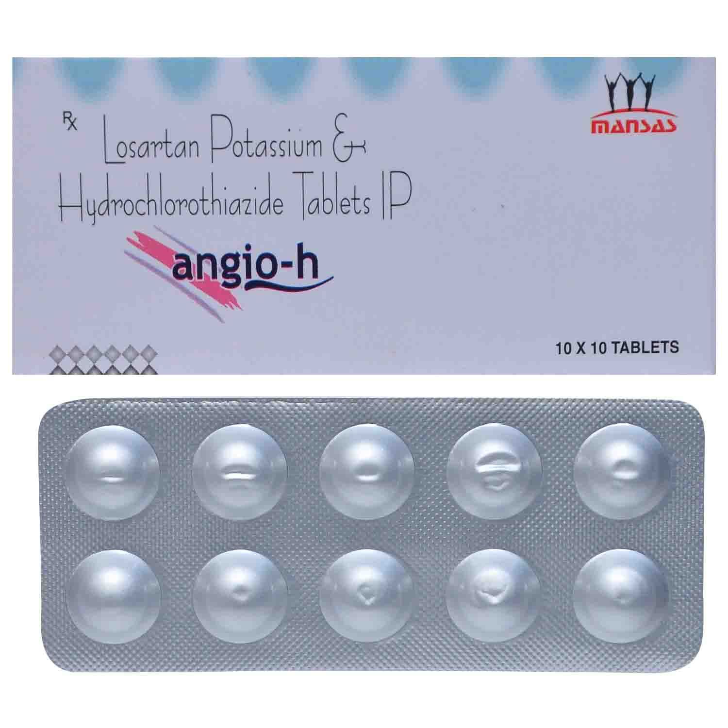 ANGIO H TABLET Price, Uses, Side Effects, Composition - Apollo Pharmacy
