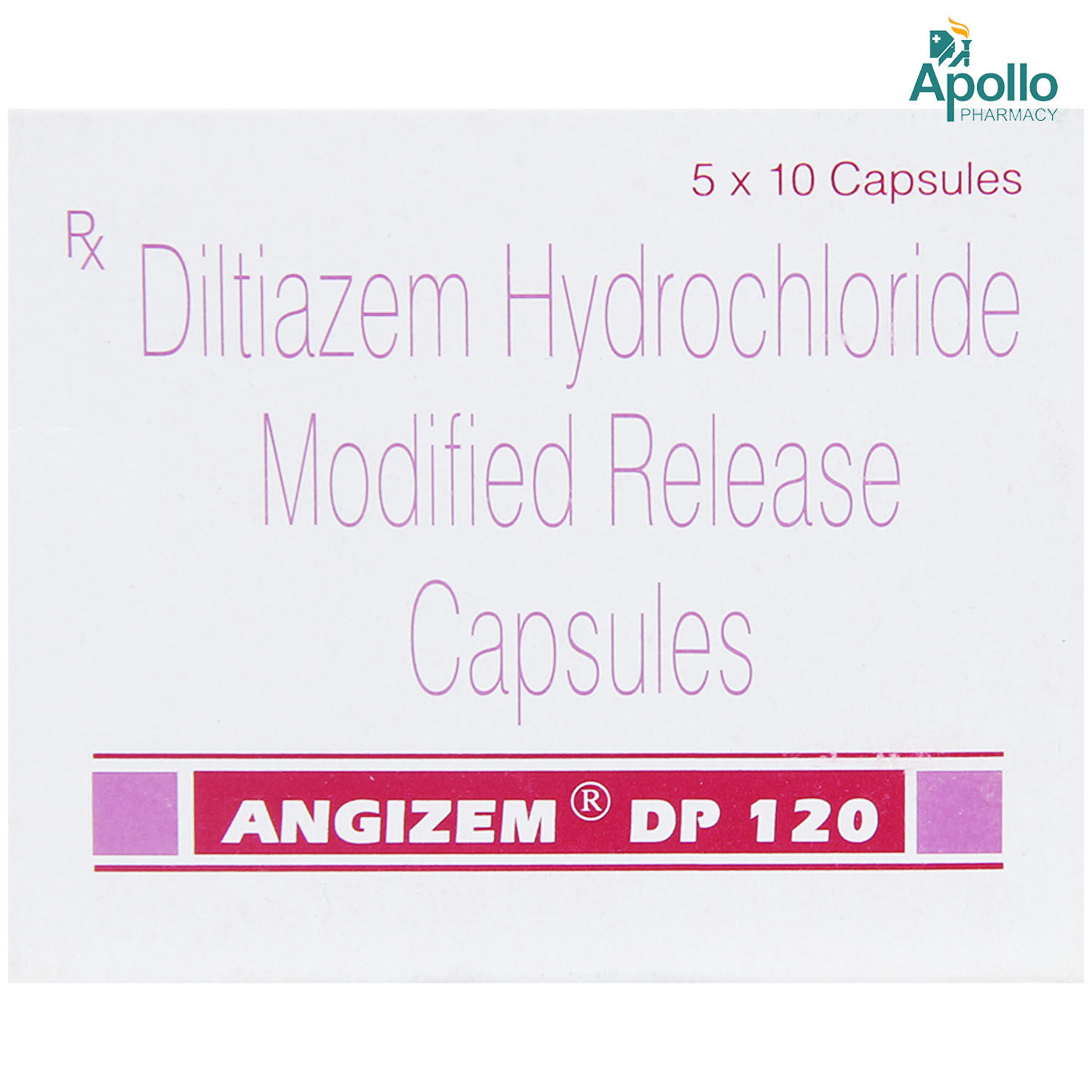 ANGIZEM DP 120MG CAPSULE Price, Uses, Side Effects, Composition ...