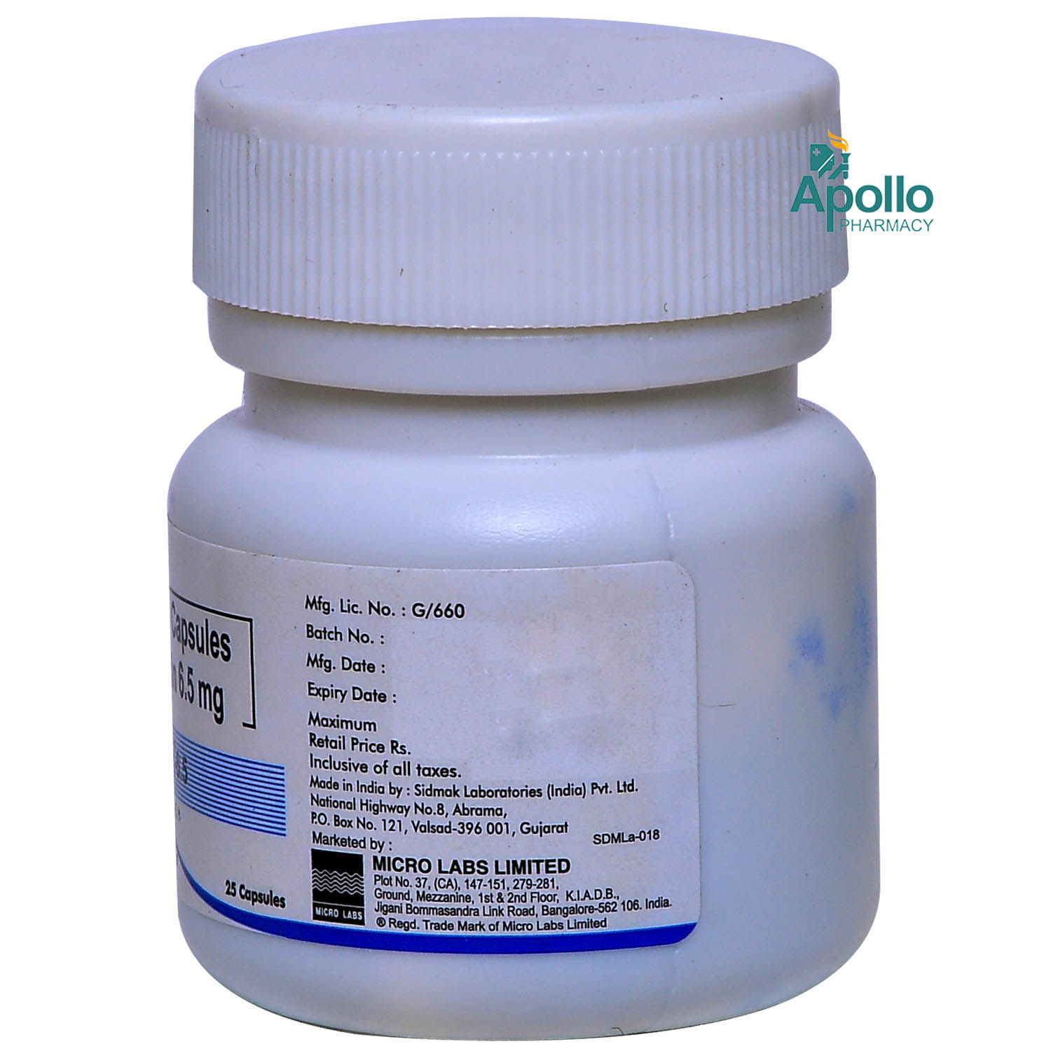 Angiplat 6.5 Tablet 25's Price, Uses, Side Effects, Composition ...