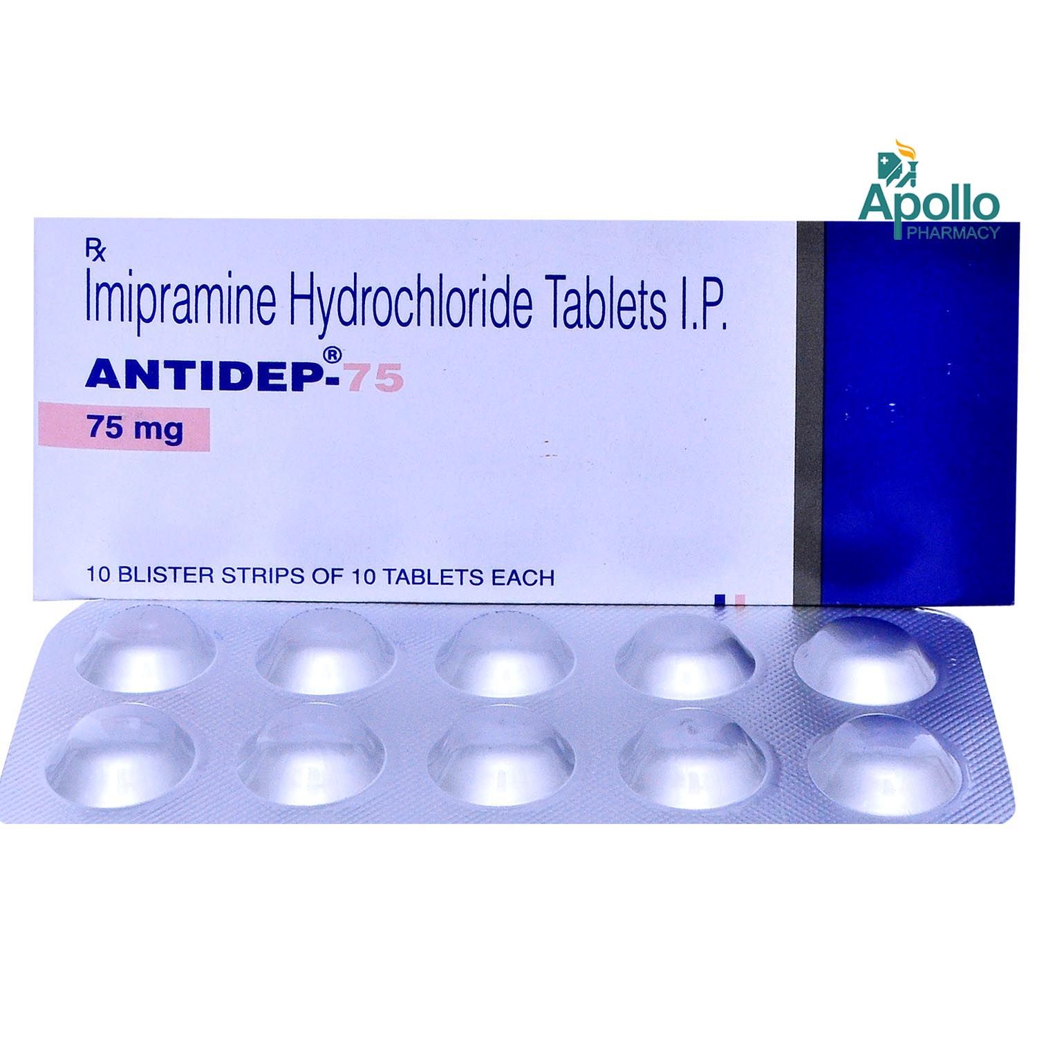 ANTIDEP 75MG TABLET Price, Uses, Side Effects, Composition - Apollo ...