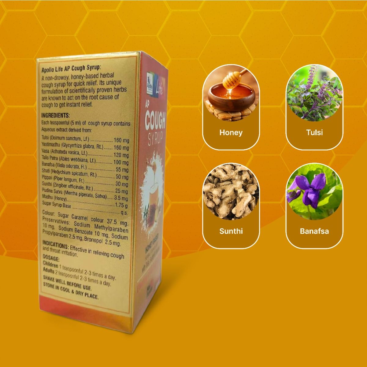 Apollo Life Cough Syrup Honey Based at Donald Gaillard blog