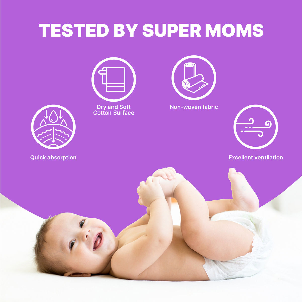 Apollo Essentials Extra Absorb Baby Diaper Pants Small, 108 Count Price ...