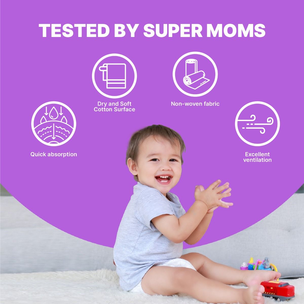 Apollo Essentials Extra Absorb Baby Diaper Pants XL, 48 Count Price ...