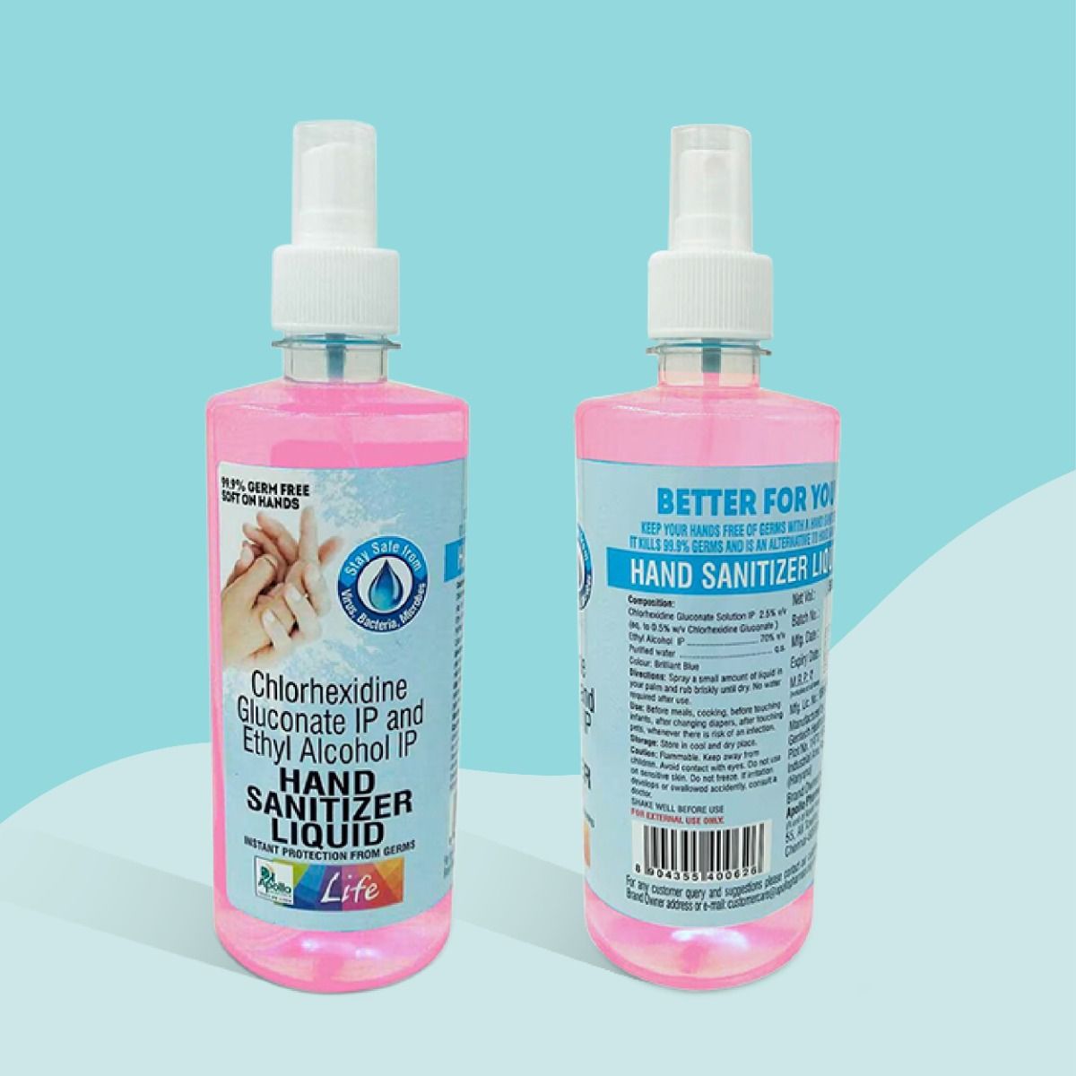 Apollo Life Hand Sanitizer, 500 ml Price, Uses, Side Effects ...