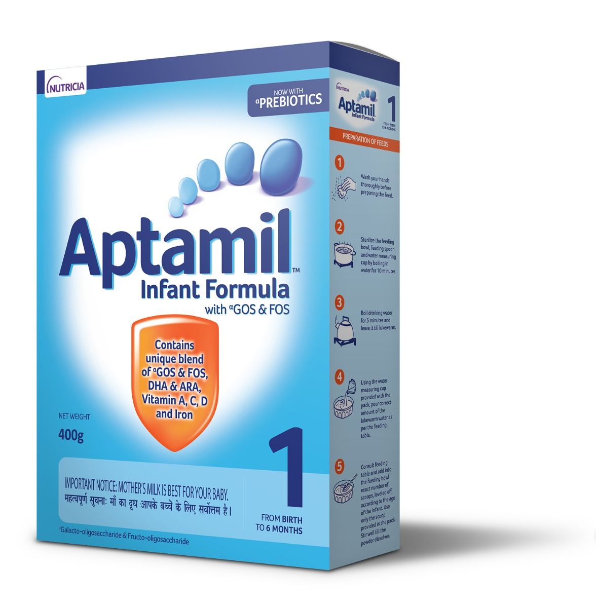 Aptamil Preterm Infant Formula, 400 gm Tin Price, Uses, Side Effects ...