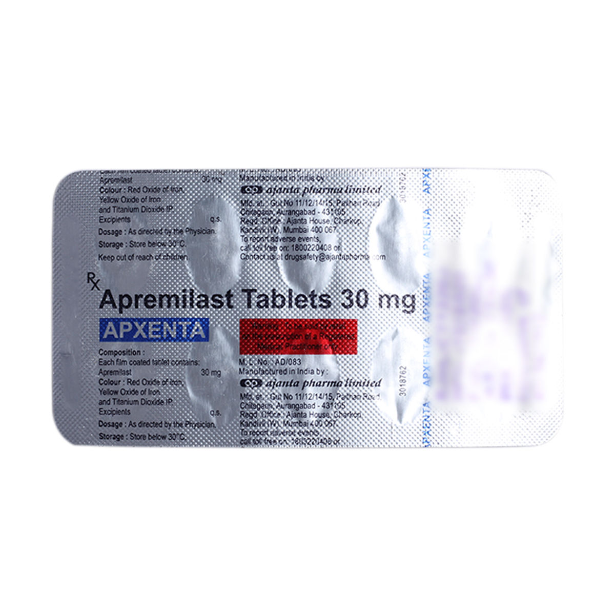 Apxenta Tablet 10's Price, Uses, Side Effects, Composition - Apollo ...