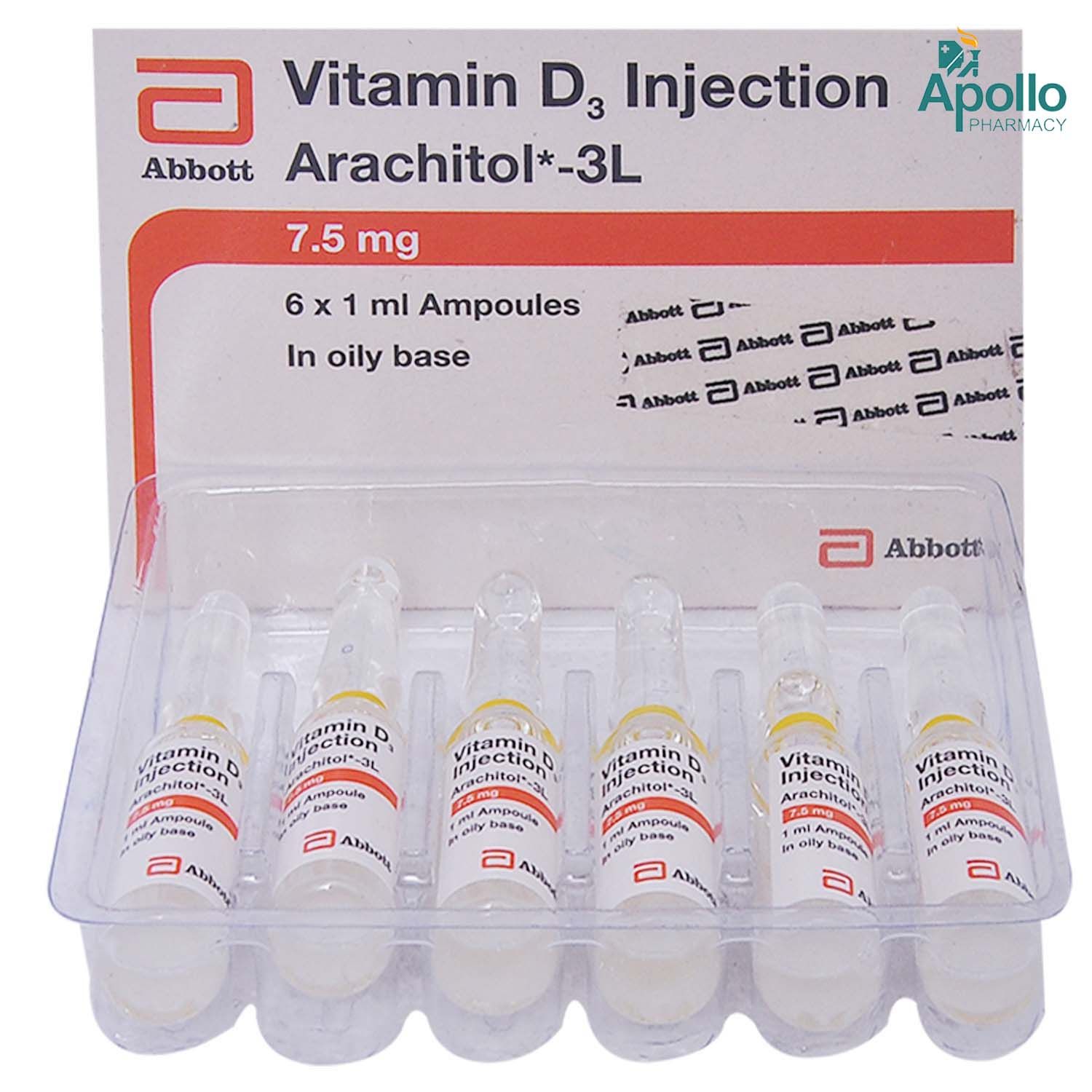 Arachitol 3L Injection 1 ml Price, Uses, Side Effects, Composition ...