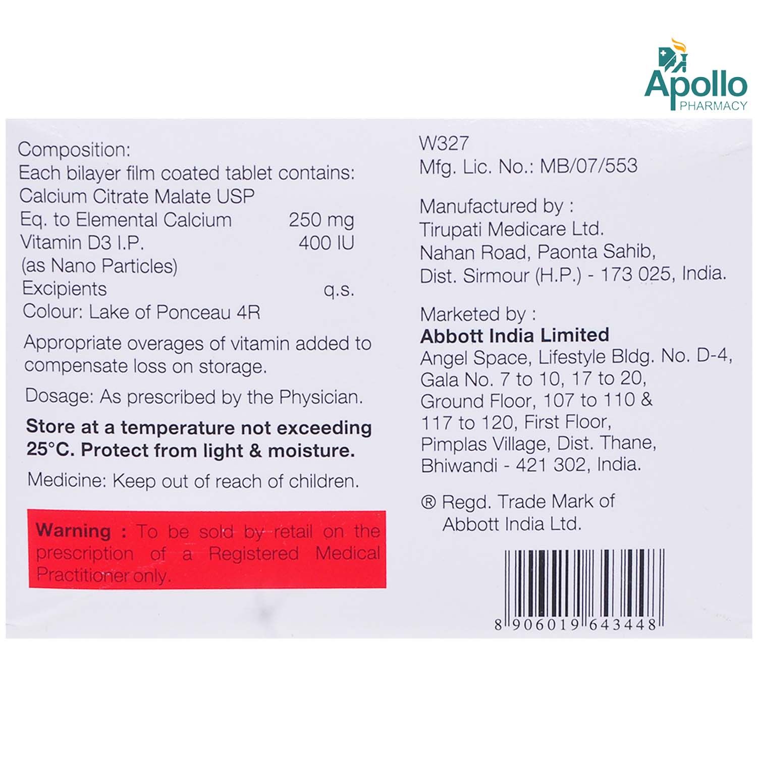 New Arachitol O Tablet 10's Price, Uses, Side Effects, Composition ...