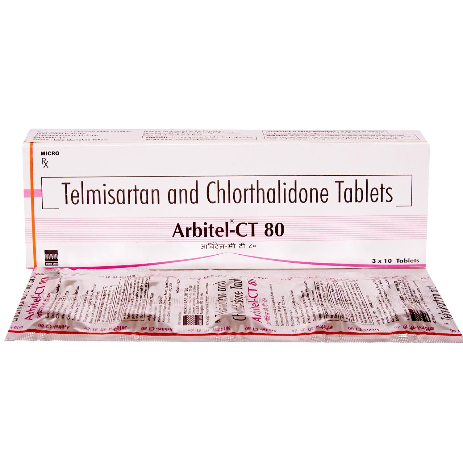 Arbitel Ct 80mg Tablet 10's Price, Uses, Side Effects, Composition ...