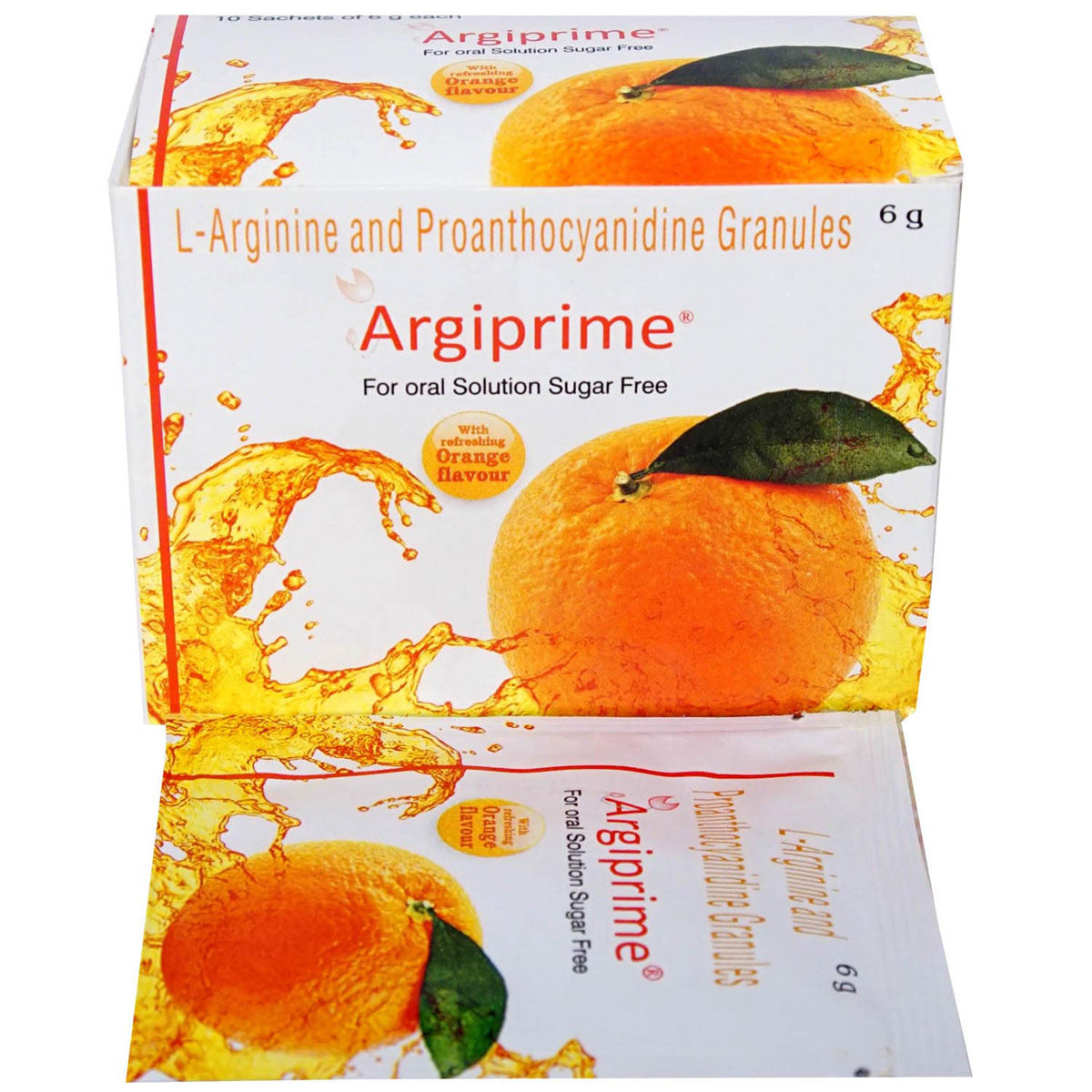 Argiprime Orange Sugar Free Sachet 6 gm Price, Uses, Side Effects ...
