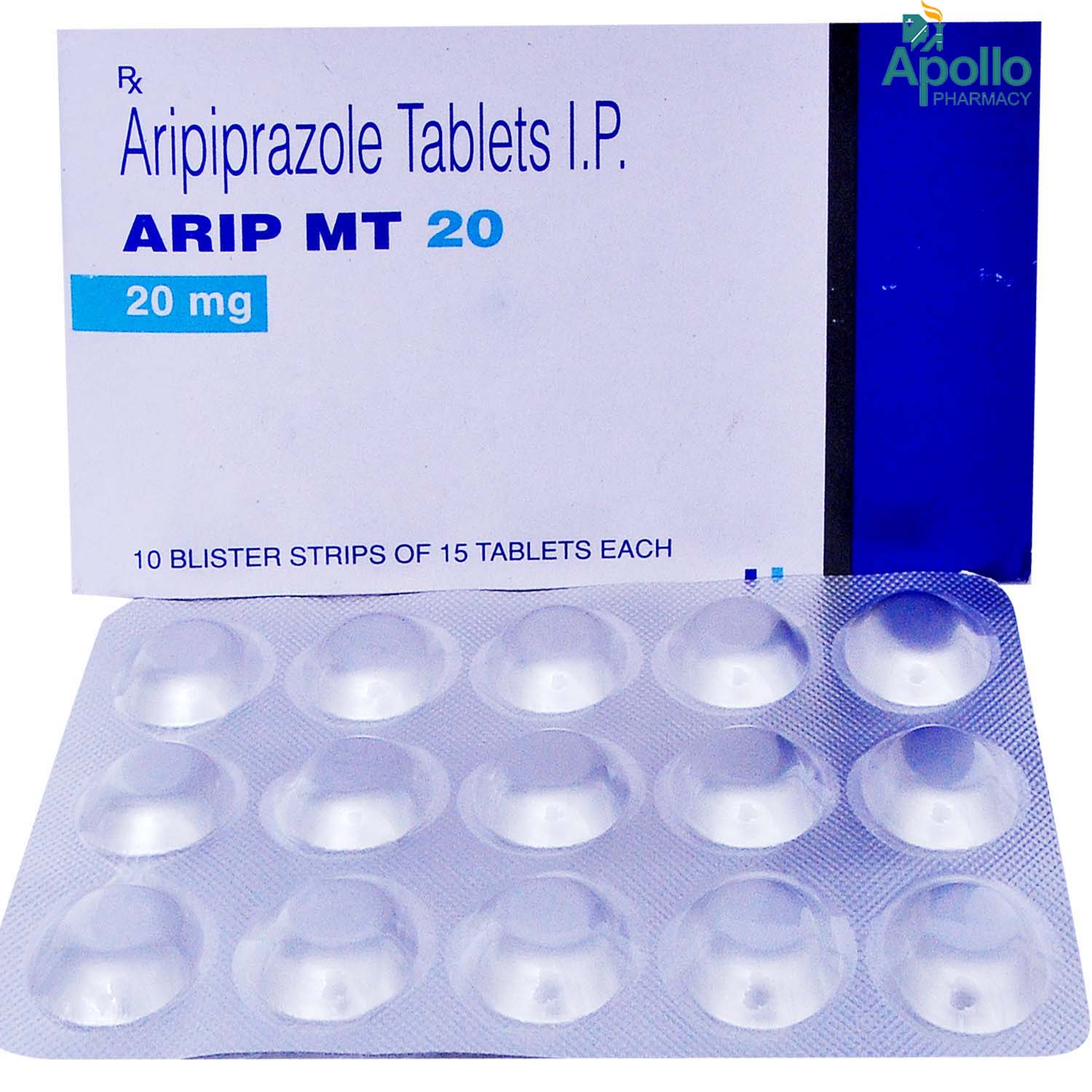 Arip MT 20 Tablet 10's Price, Uses, Side Effects, Composition - Apollo ...