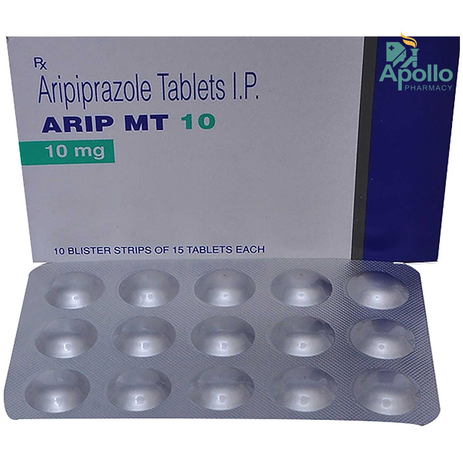Arip MT 10 Tablet 15's Price, Uses, Side Effects, Composition - Apollo ...