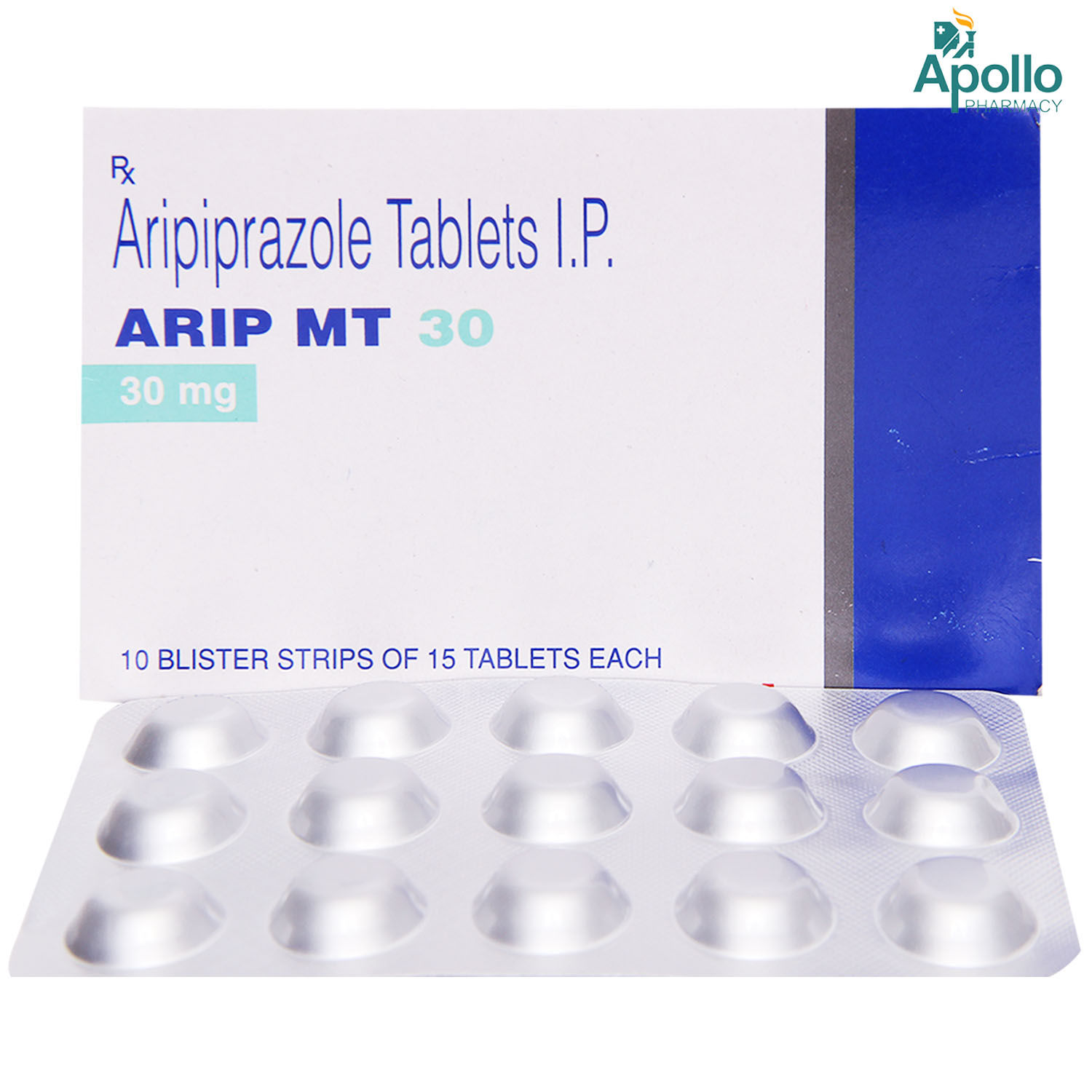 Arip MT 30 Tablet 15's Price, Uses, Side Effects, Composition - Apollo ...