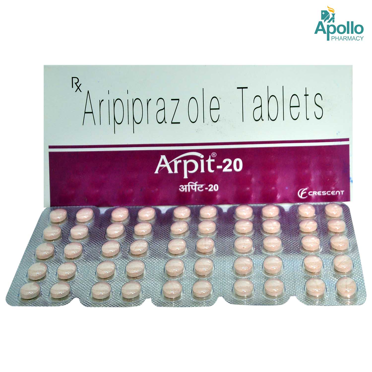 Arpit-20 Tablet 10's Price, Uses, Side Effects, Composition - Apollo ...
