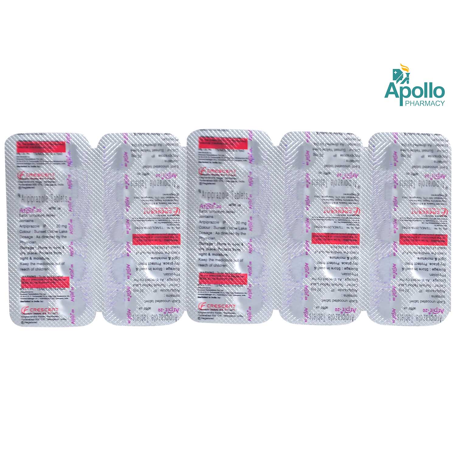 Arpit-20 Tablet 10's Price, Uses, Side Effects, Composition - Apollo ...