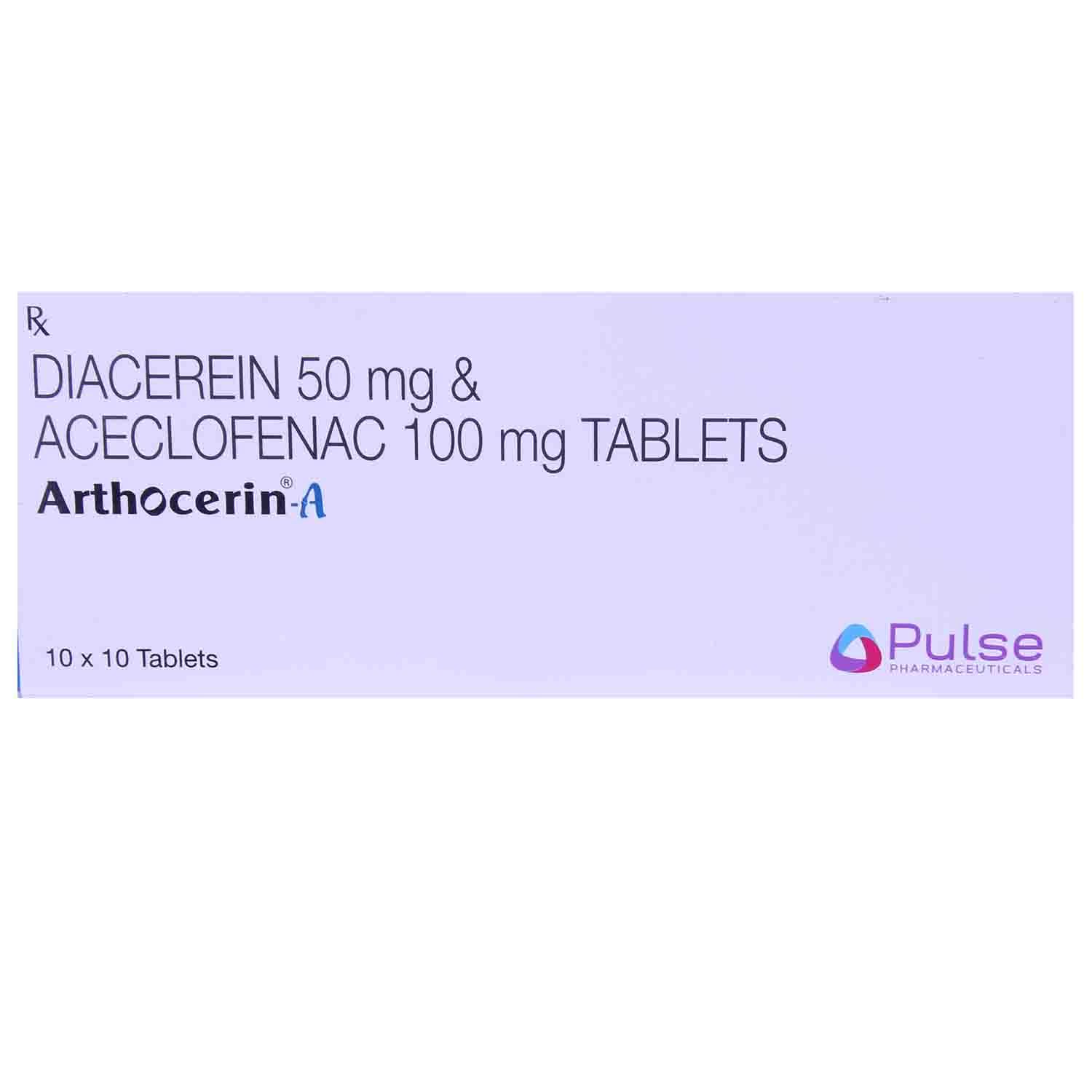 Arthocerin A Tablet 10's Price, Uses, Side Effects, Composition ...
