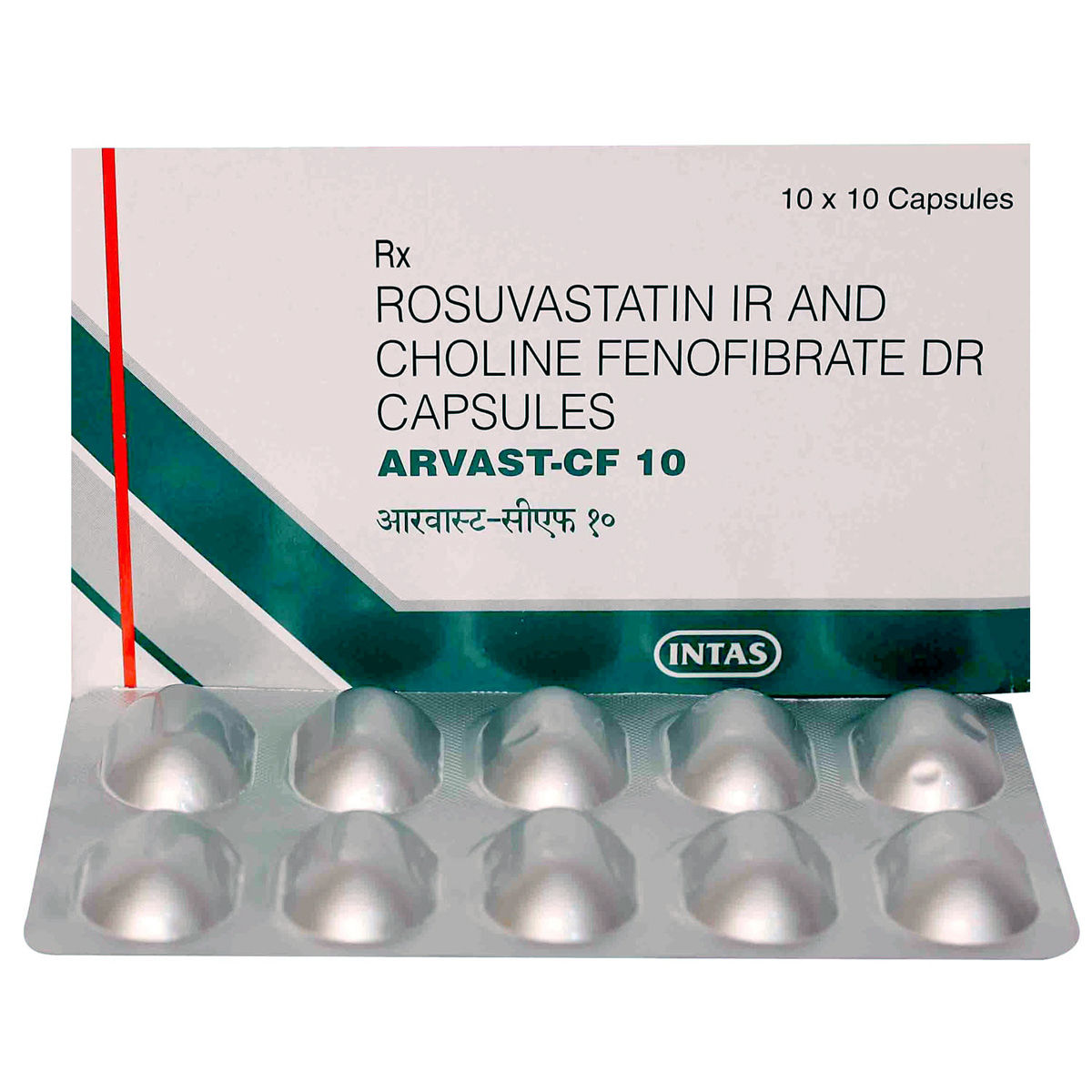 Arvast-CF Capsule 10's Price, Uses, Side Effects, Composition - Apollo ...