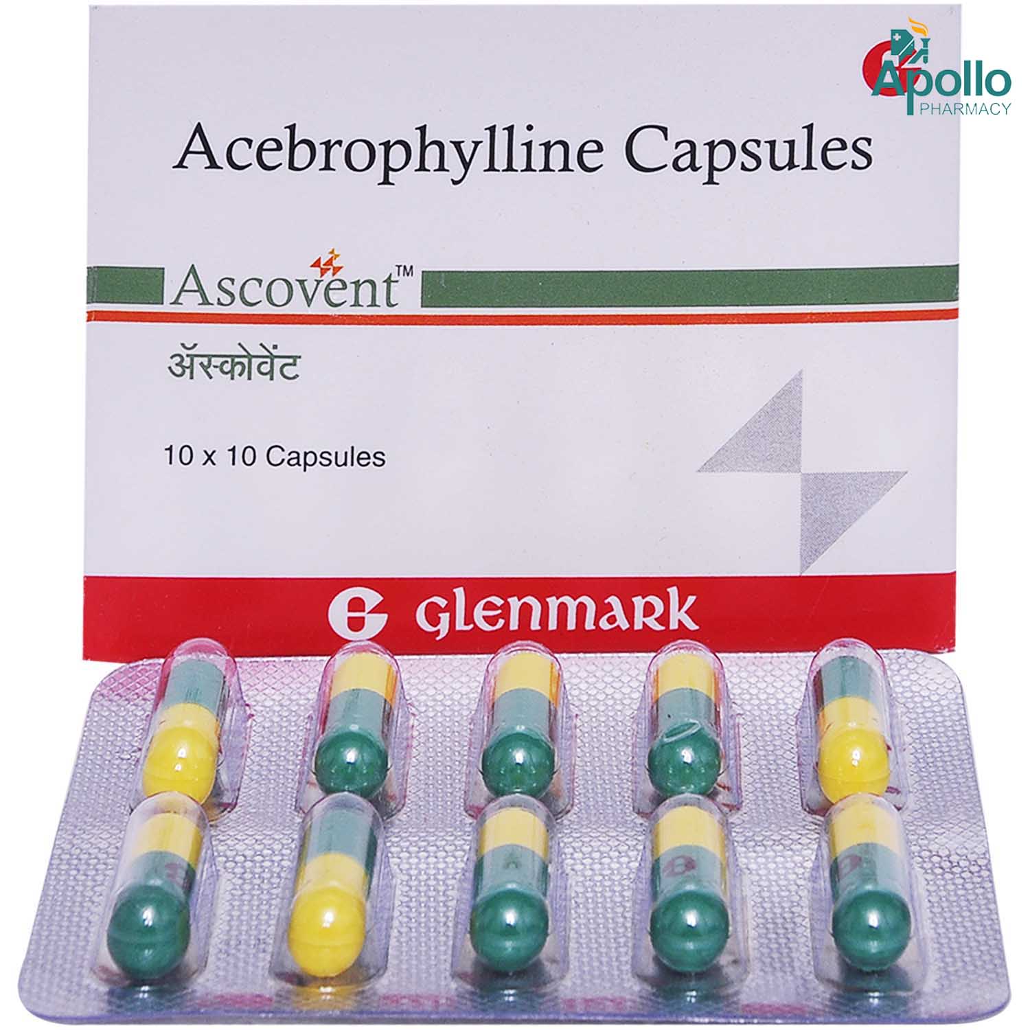 Ascovent 100 Capsule 10's Price, Uses, Side Effects, Composition ...
