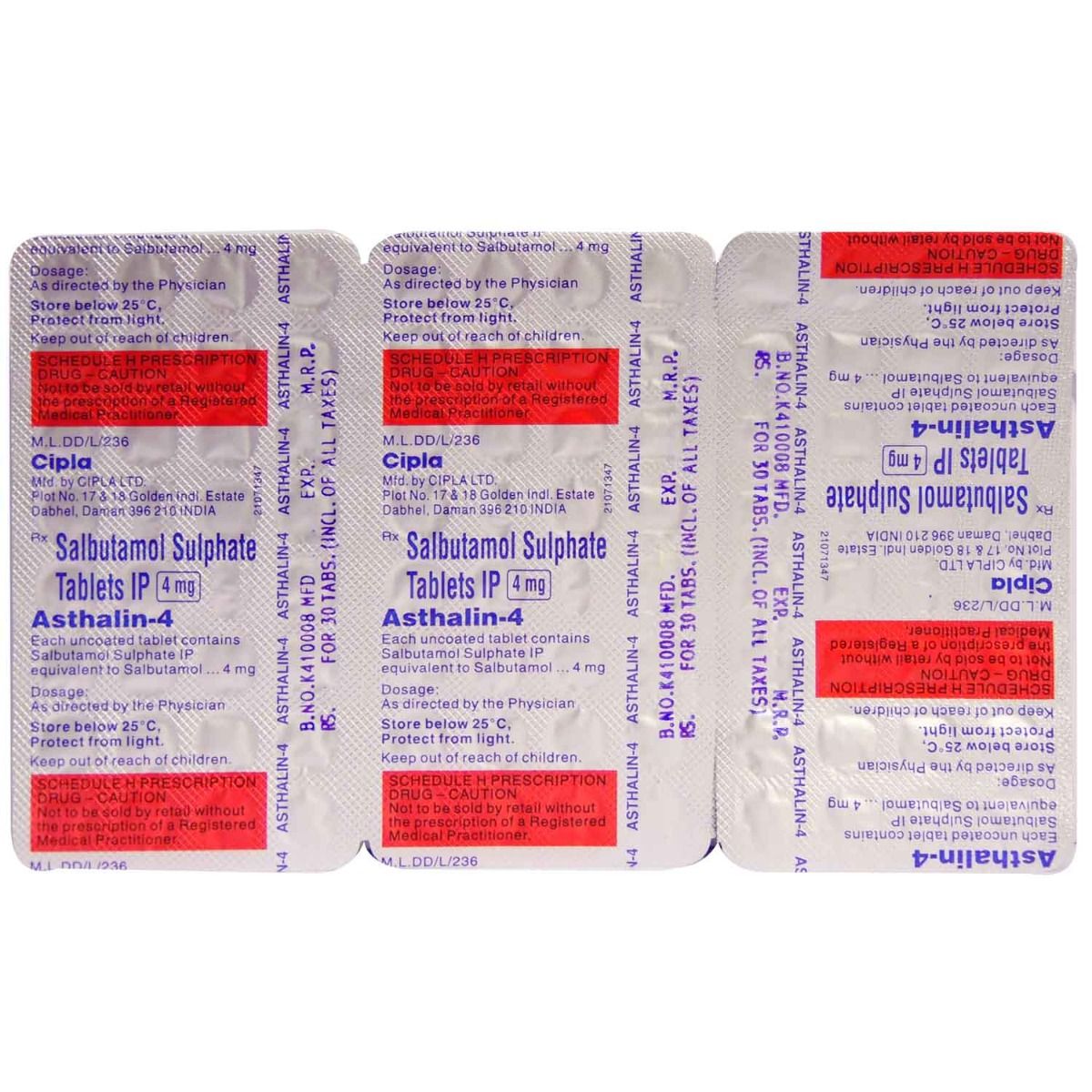 ASTHALIN 4MG TABLET Price, Uses, Side Effects, Composition - Apollo ...