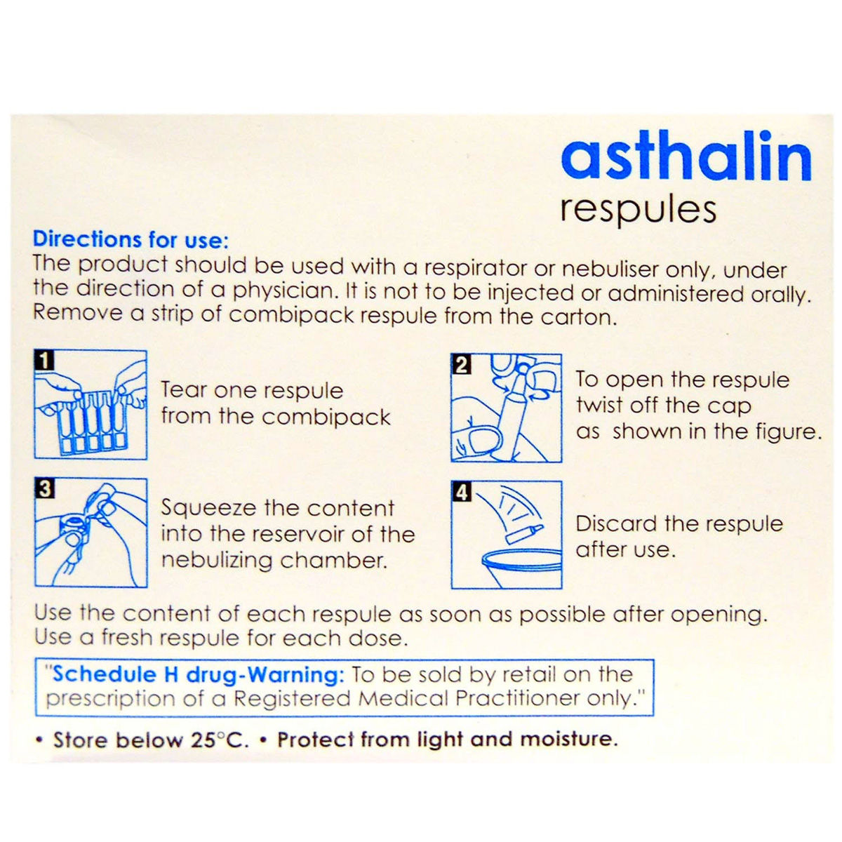 Asthalin Respules 5 x 2.5 ml Price, Uses, Side Effects, Composition ...