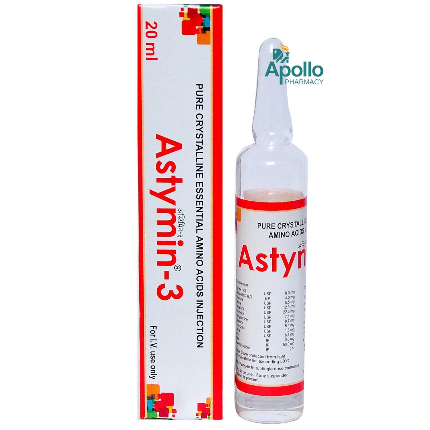 Astymin 3 Injection 20 ml Price, Uses, Side Effects, Composition ...