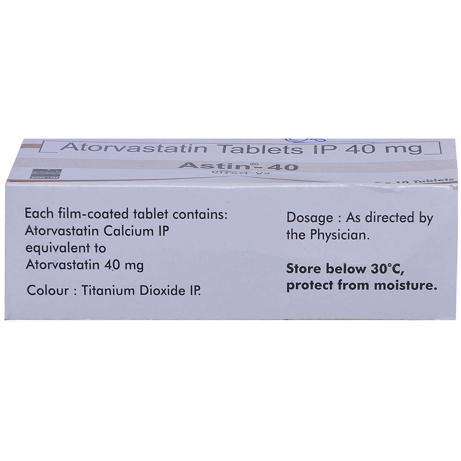 Astin-40 Tablet 10's Price, Uses, Side Effects, Composition - Apollo ...