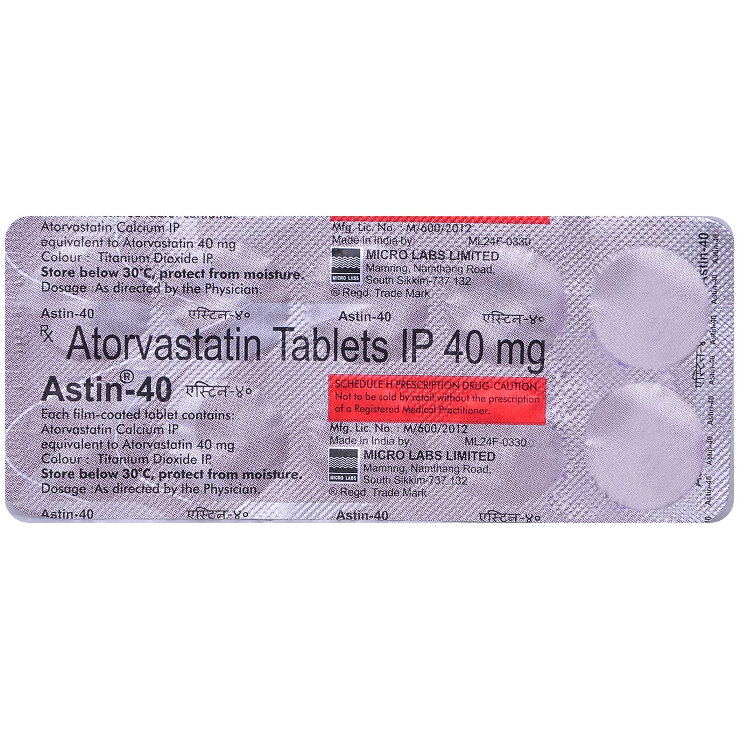 Astin-40 Tablet 10's Price, Uses, Side Effects, Composition - Apollo ...
