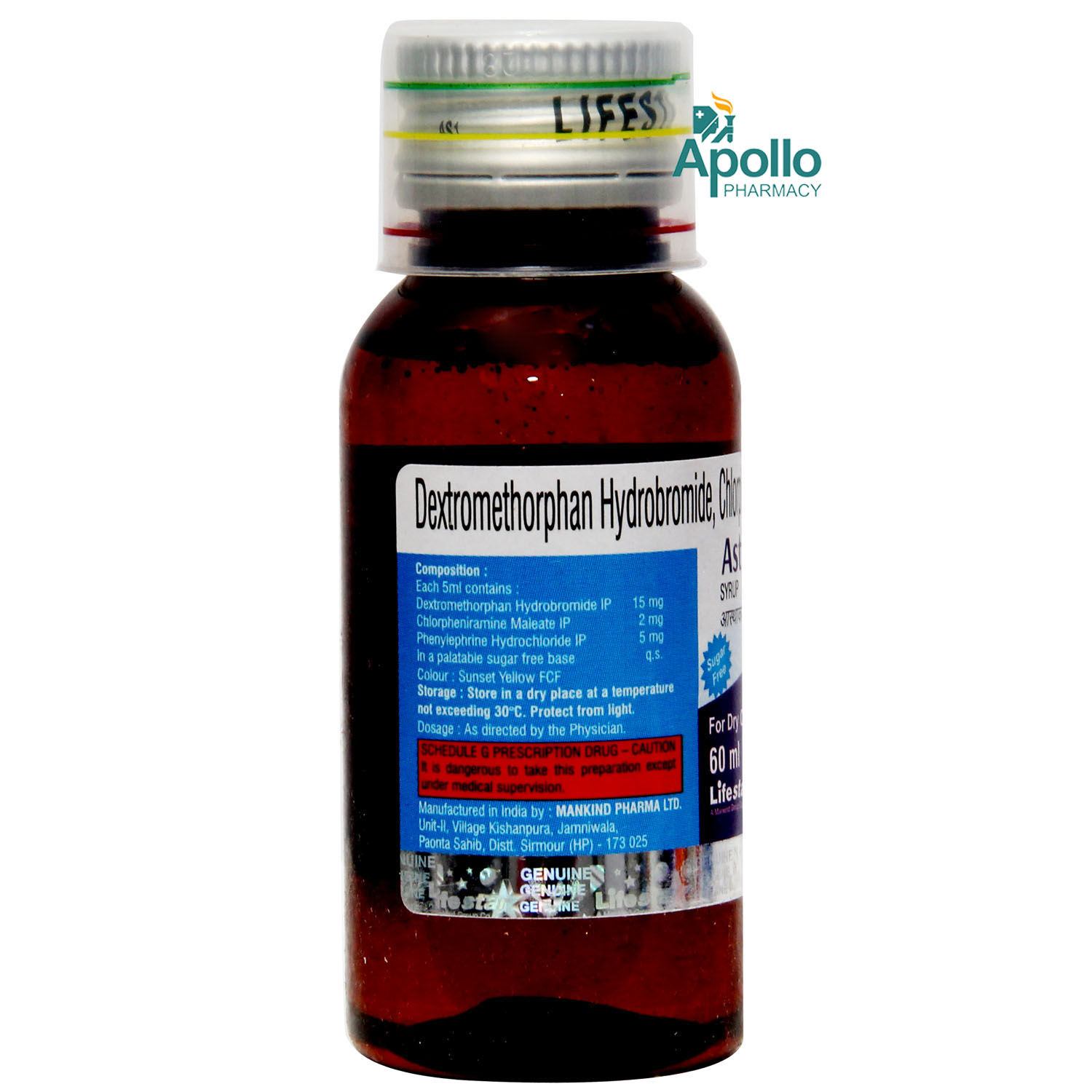Asthakind Dx Syrup 60 Ml Price Uses Side Effects Composition