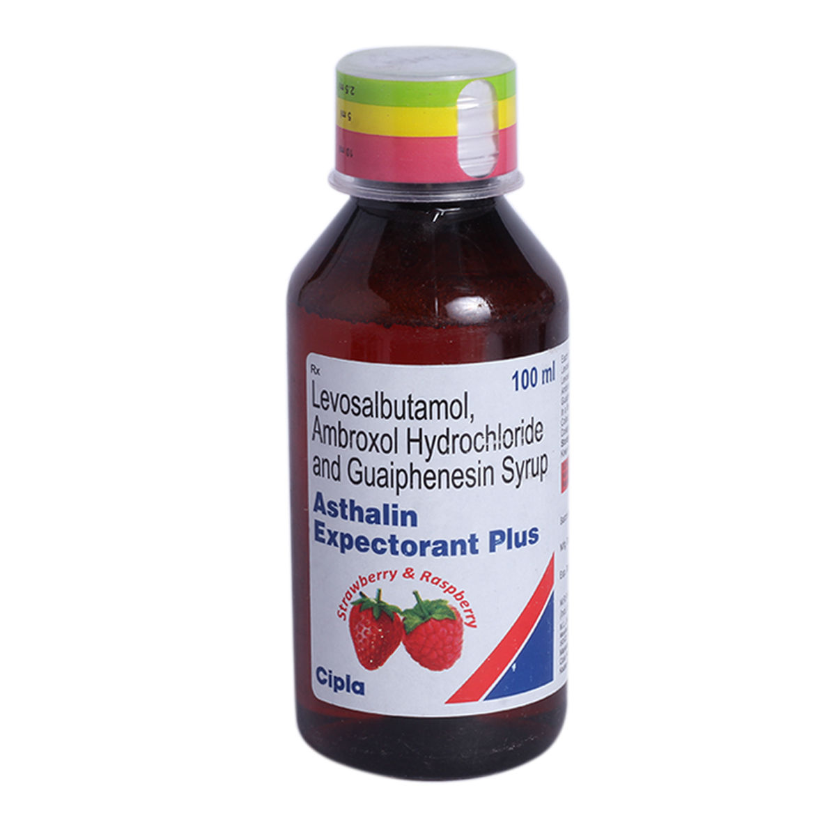Asthalin Plus Strawberry & Raspberry Expectorant 100 ml Price, Uses ...