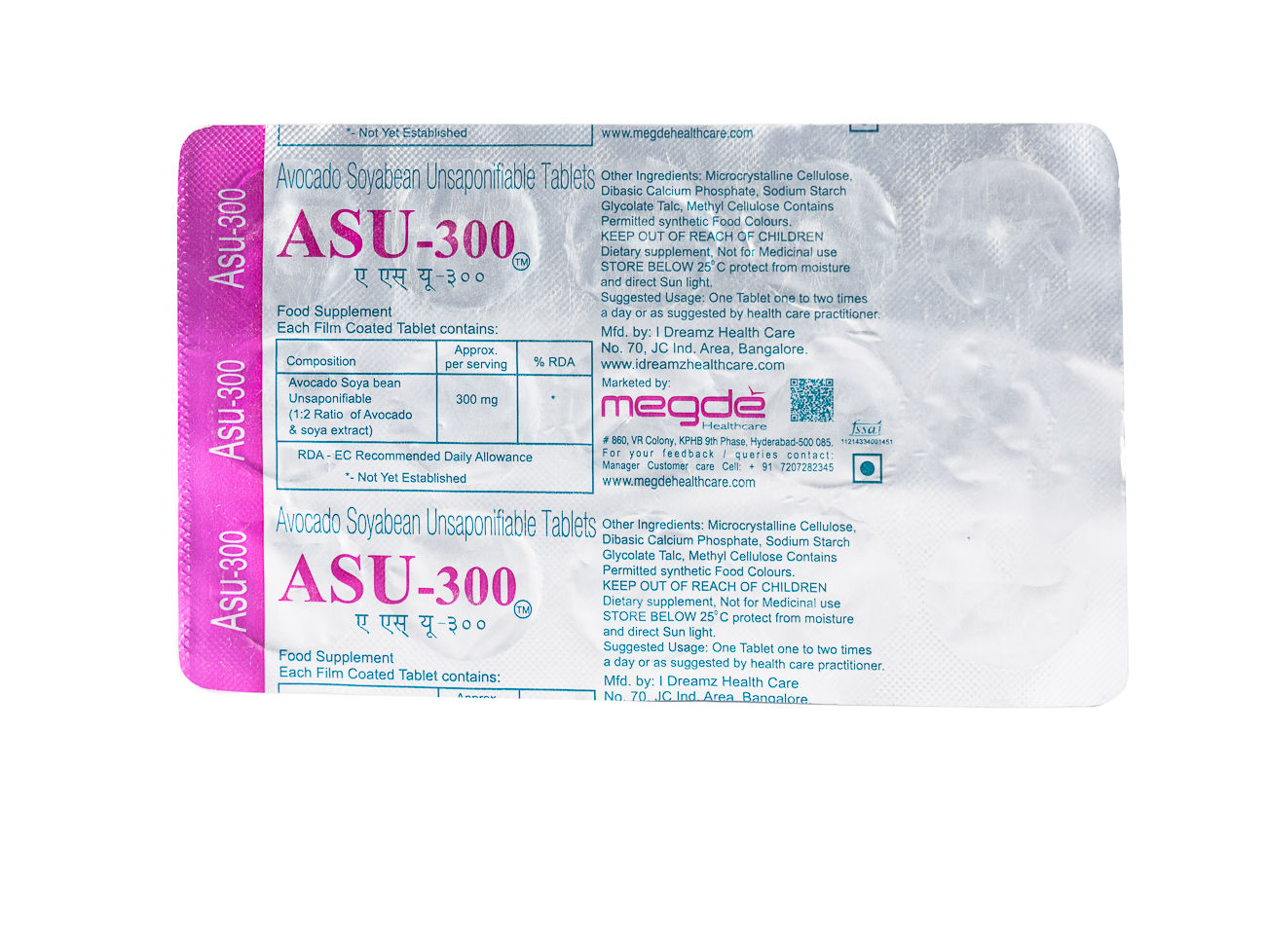 ASU-300 Tablet 15's Price, Uses, Side Effects, Composition - Apollo ...