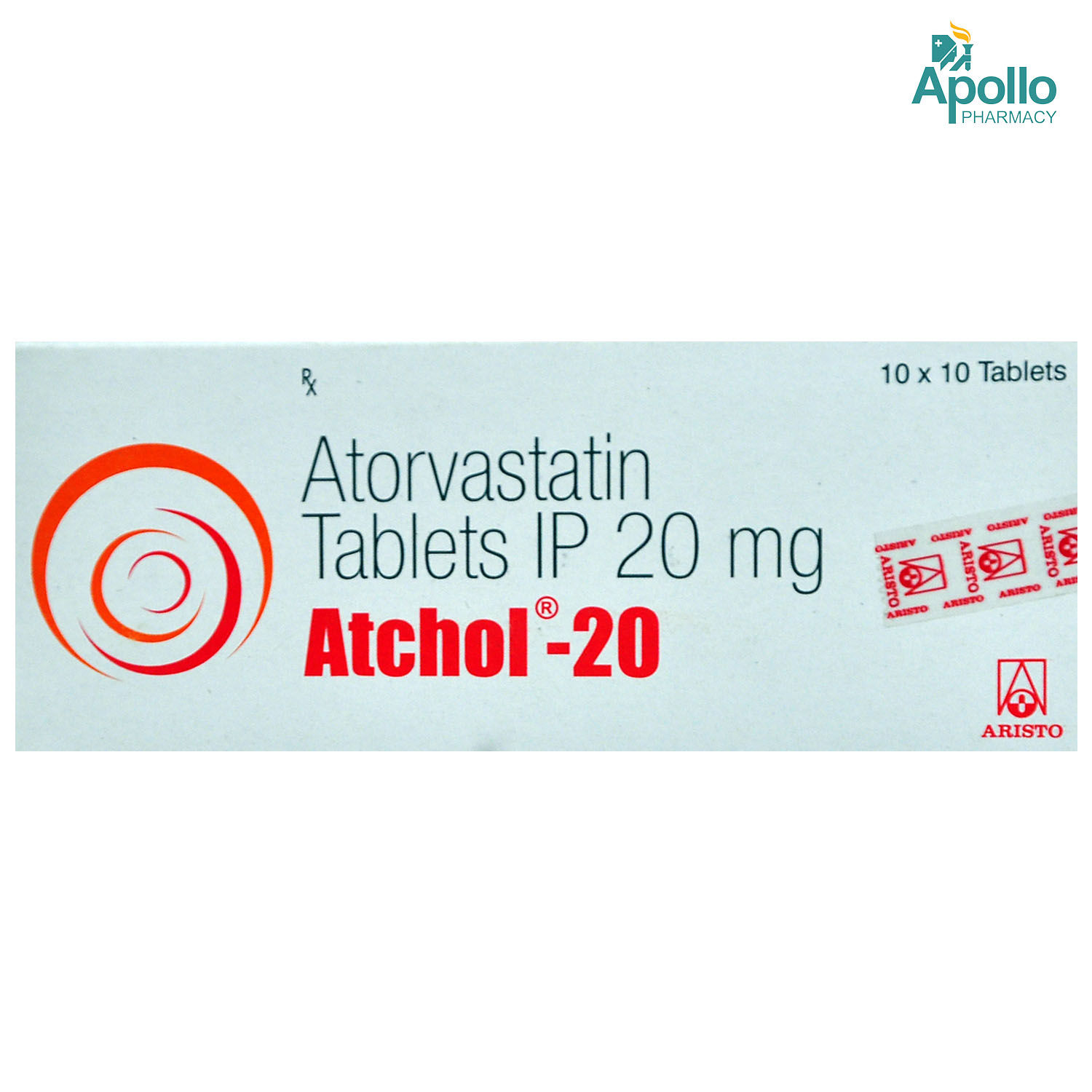 Atchol 20 Tablet 10's Price, Uses, Side Effects, Composition - Apollo ...
