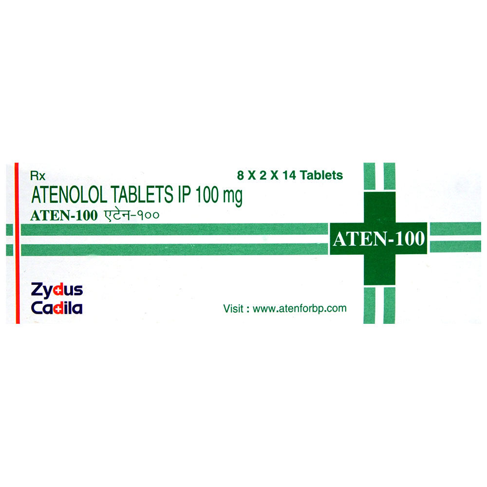 Aten-100 Tablet 14's Price, Uses, Side Effects, Composition - Apollo ...