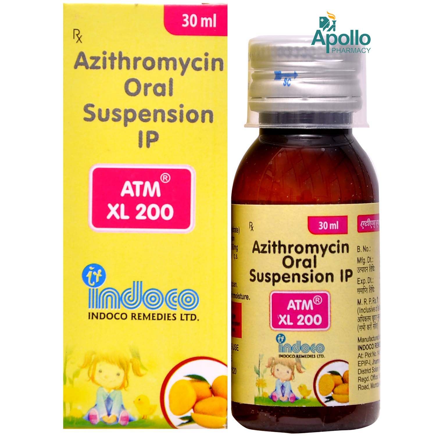Atm XL 200 mg Syrup 30 ml Price, Uses, Side Effects, Composition ...