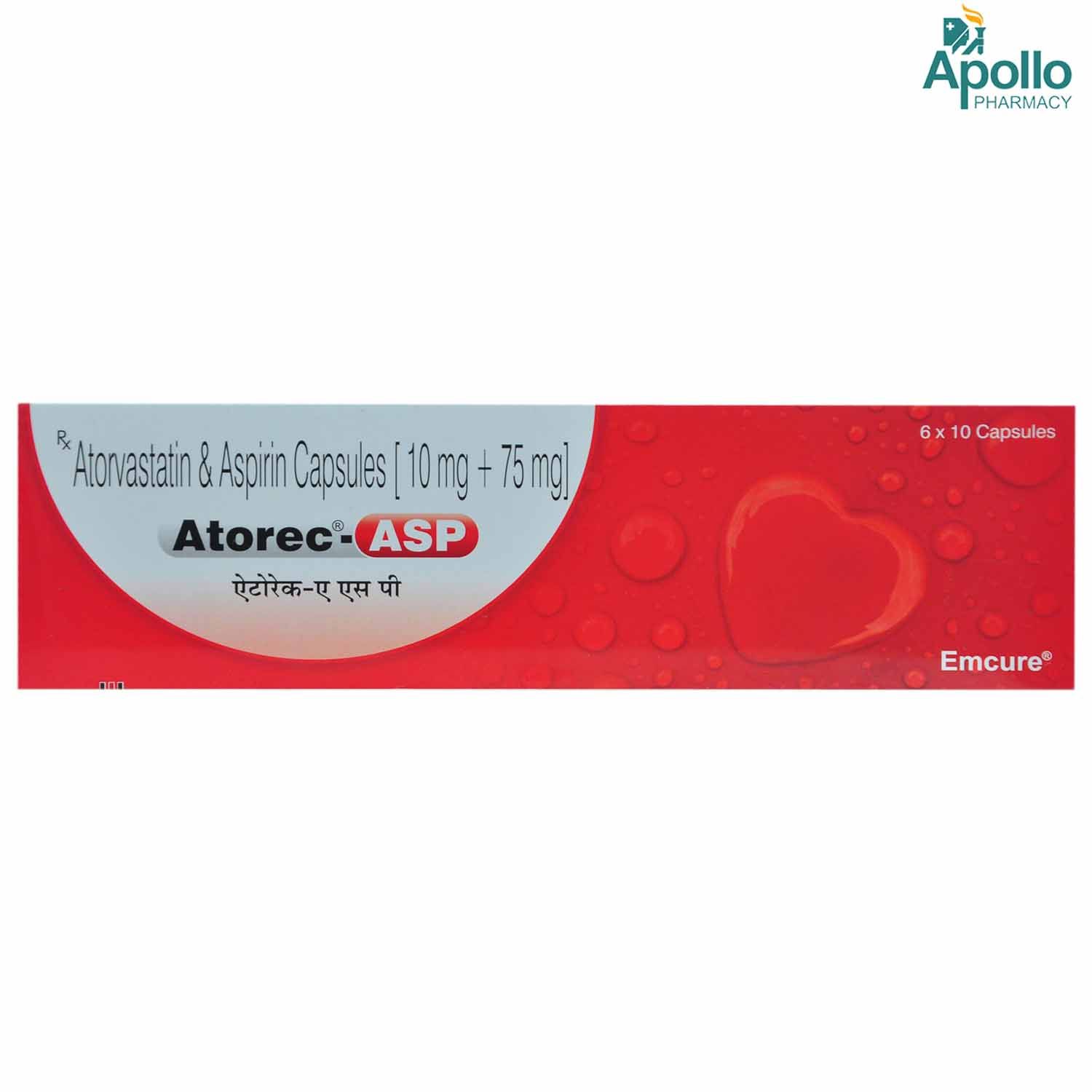 ATOREC ASP TABLET Price, Uses, Side Effects, Composition - Apollo Pharmacy
