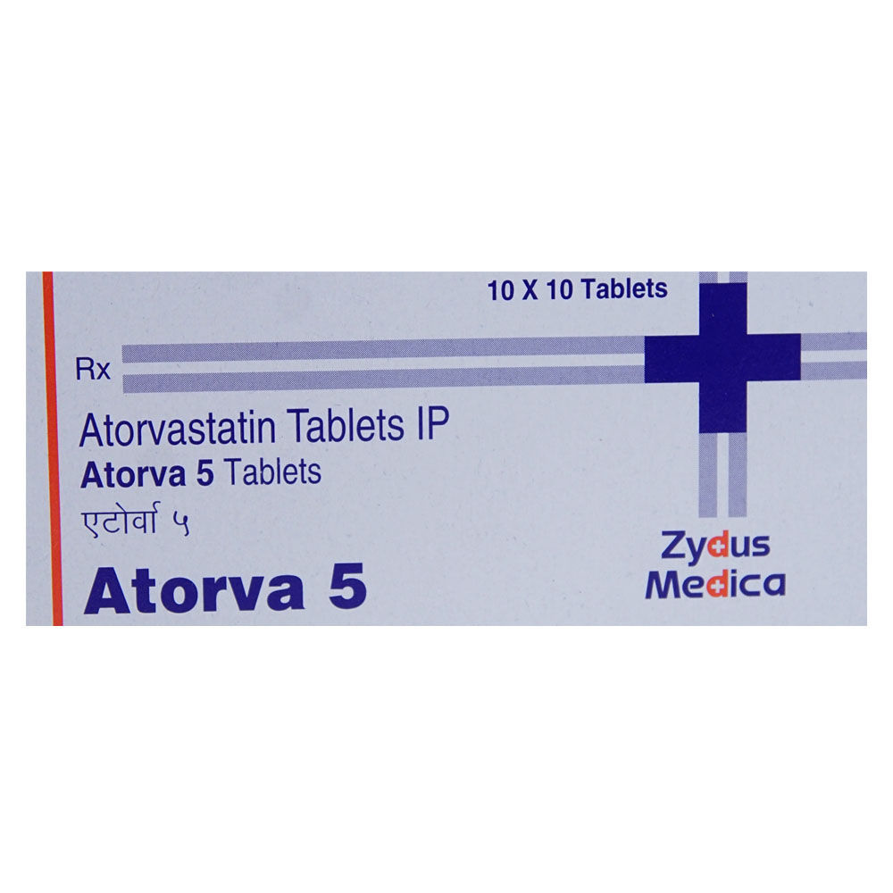 Atorva 5 Tablet 10's Price, Uses, Side Effects, Composition - Apollo ...