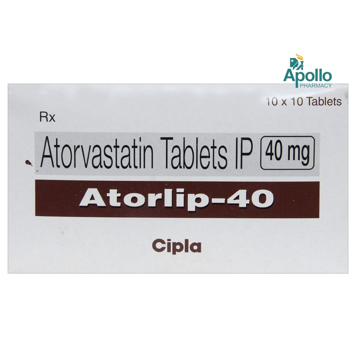 Atorlip 40 Tablet 10's Price, Uses, Side Effects, Composition - Apollo ...