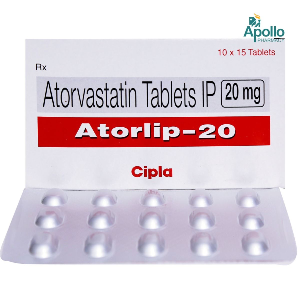 Atorlip 20 Tablet 15's Price, Uses, Side Effects, Composition - Apollo ...