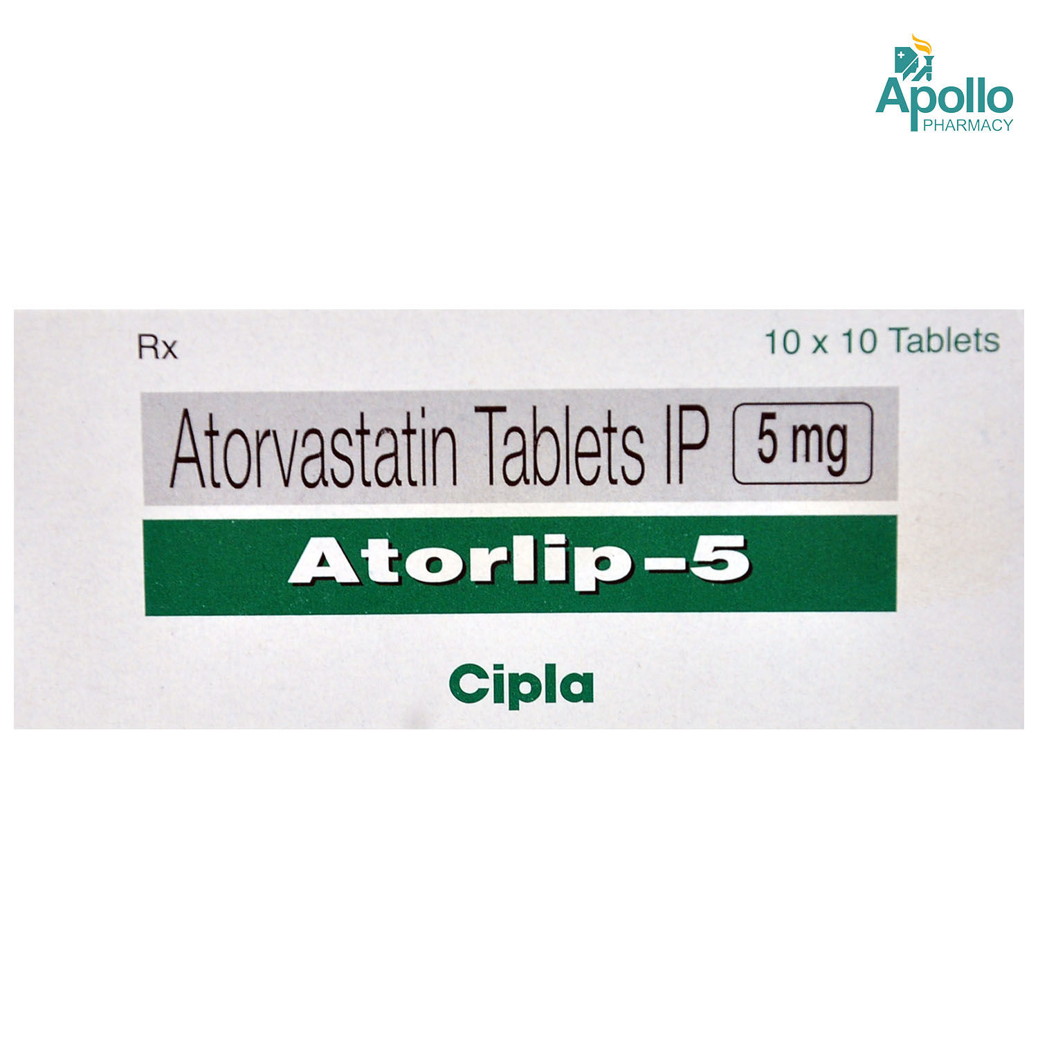 Atorlip-5 Tablet 10's Price, Uses, Side Effects, Composition - Apollo ...