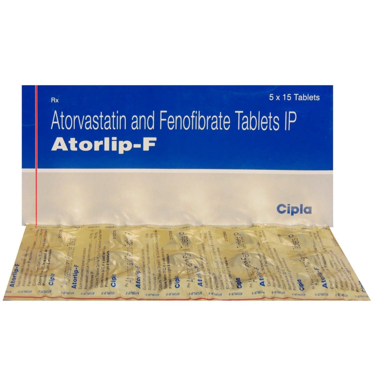 Atorlip F Tablet 15's Price, Uses, Side Effects, Composition - Apollo ...