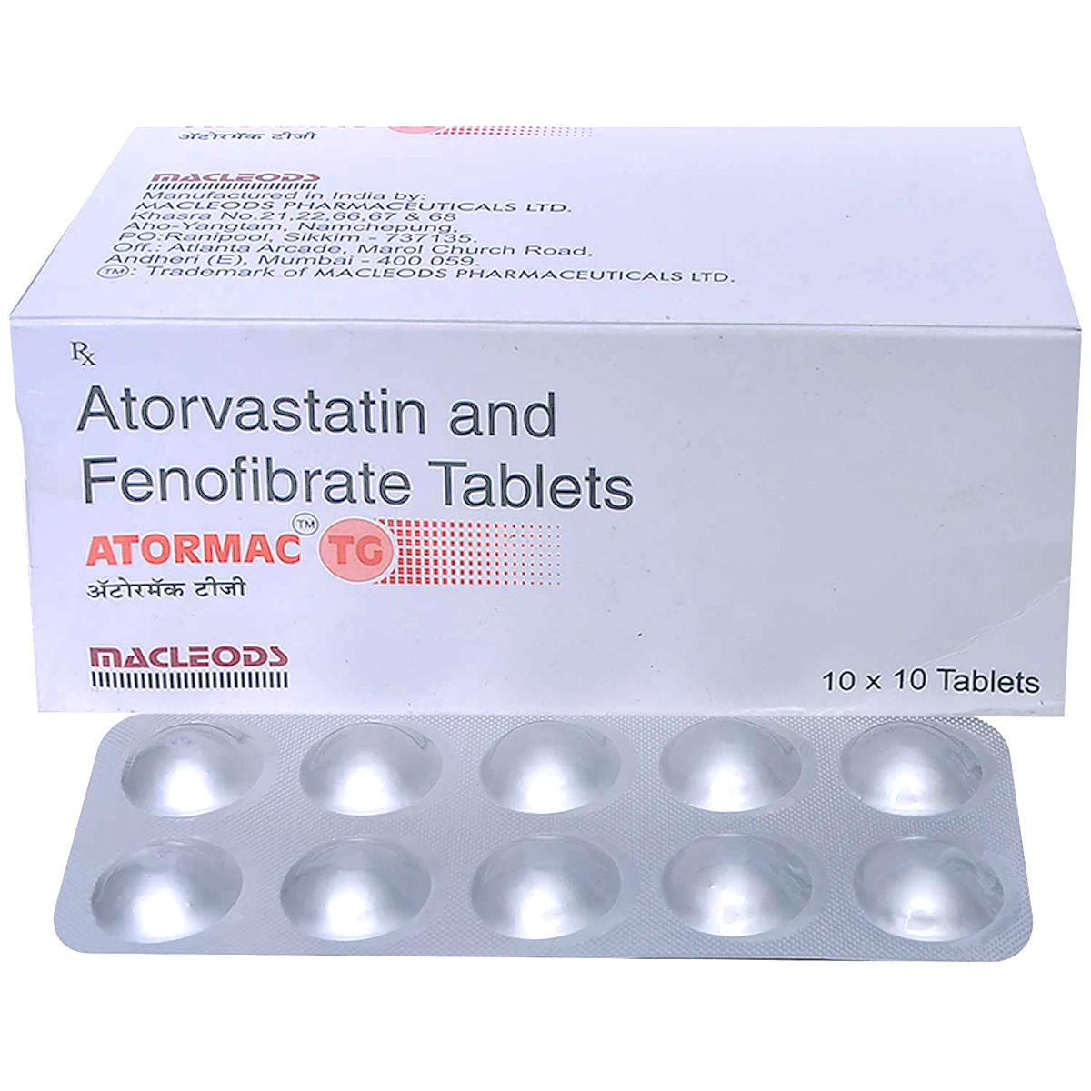 Atormac TG Tablet 10's Price, Uses, Side Effects, Composition - Apollo ...