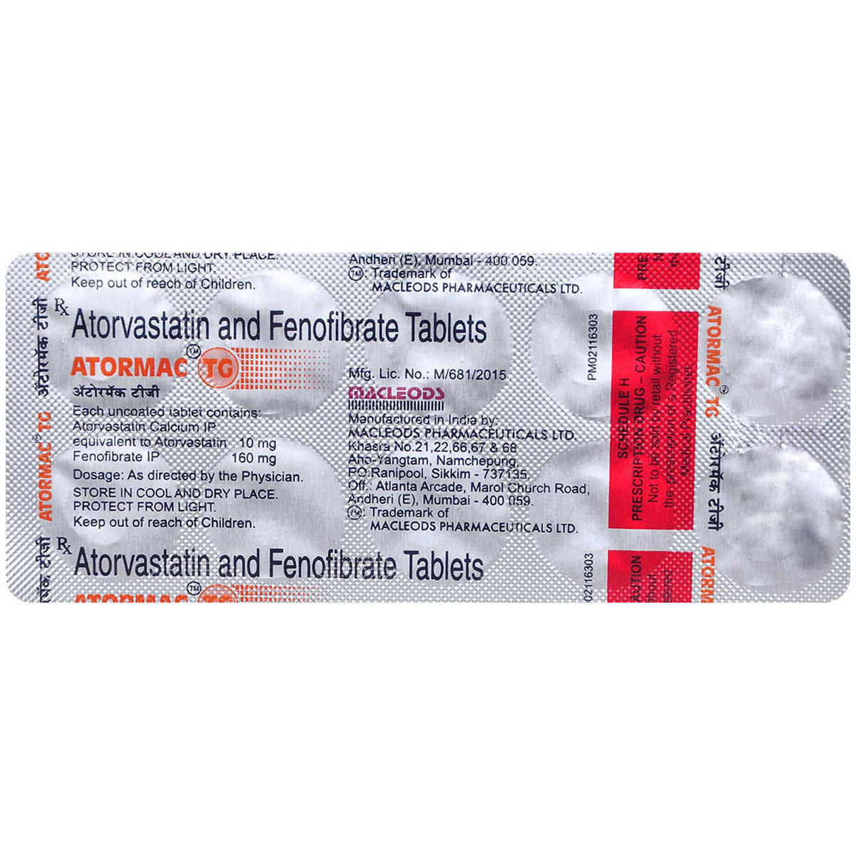 Atormac TG Tablet 10's Price, Uses, Side Effects, Composition - Apollo ...