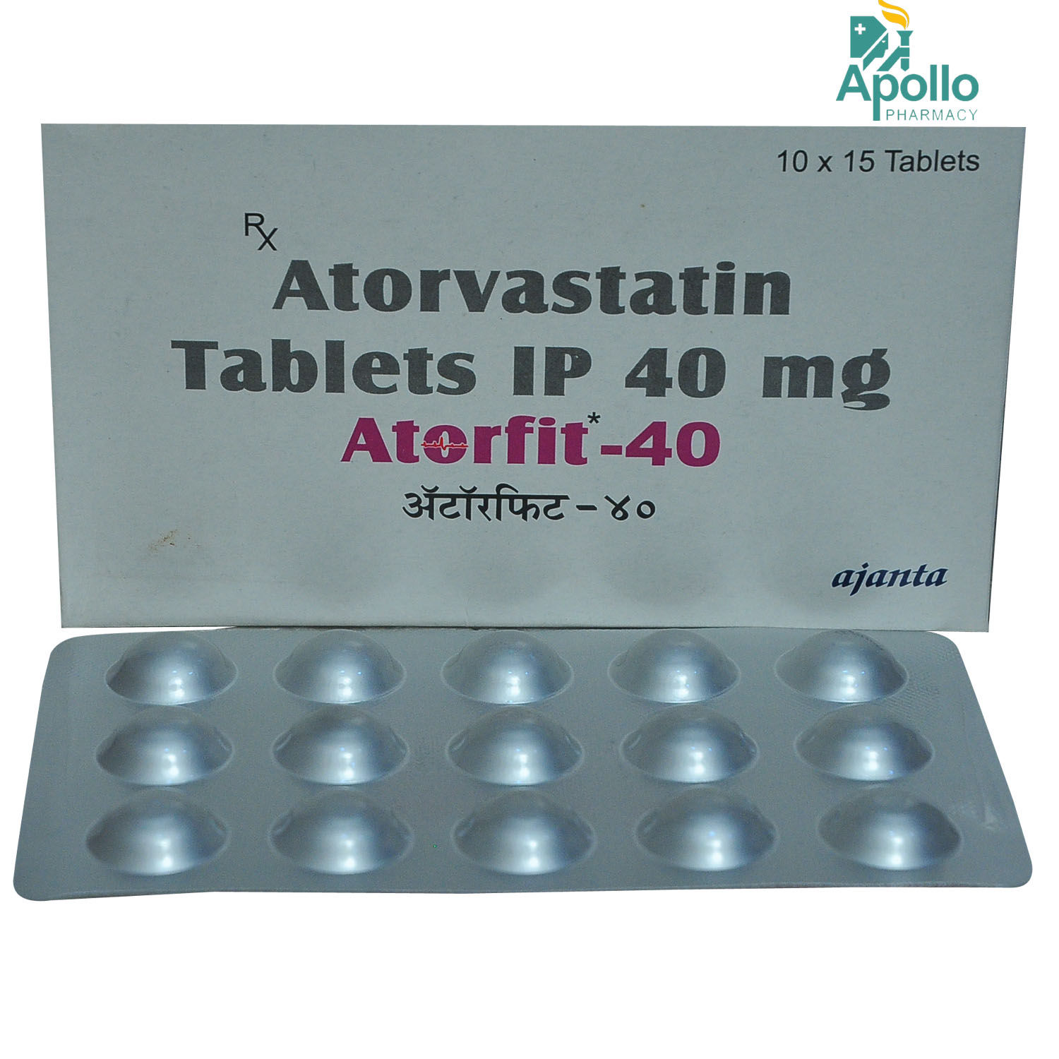 ATORFIT 40MG TABLET Price, Uses, Side Effects, Composition - Apollo ...